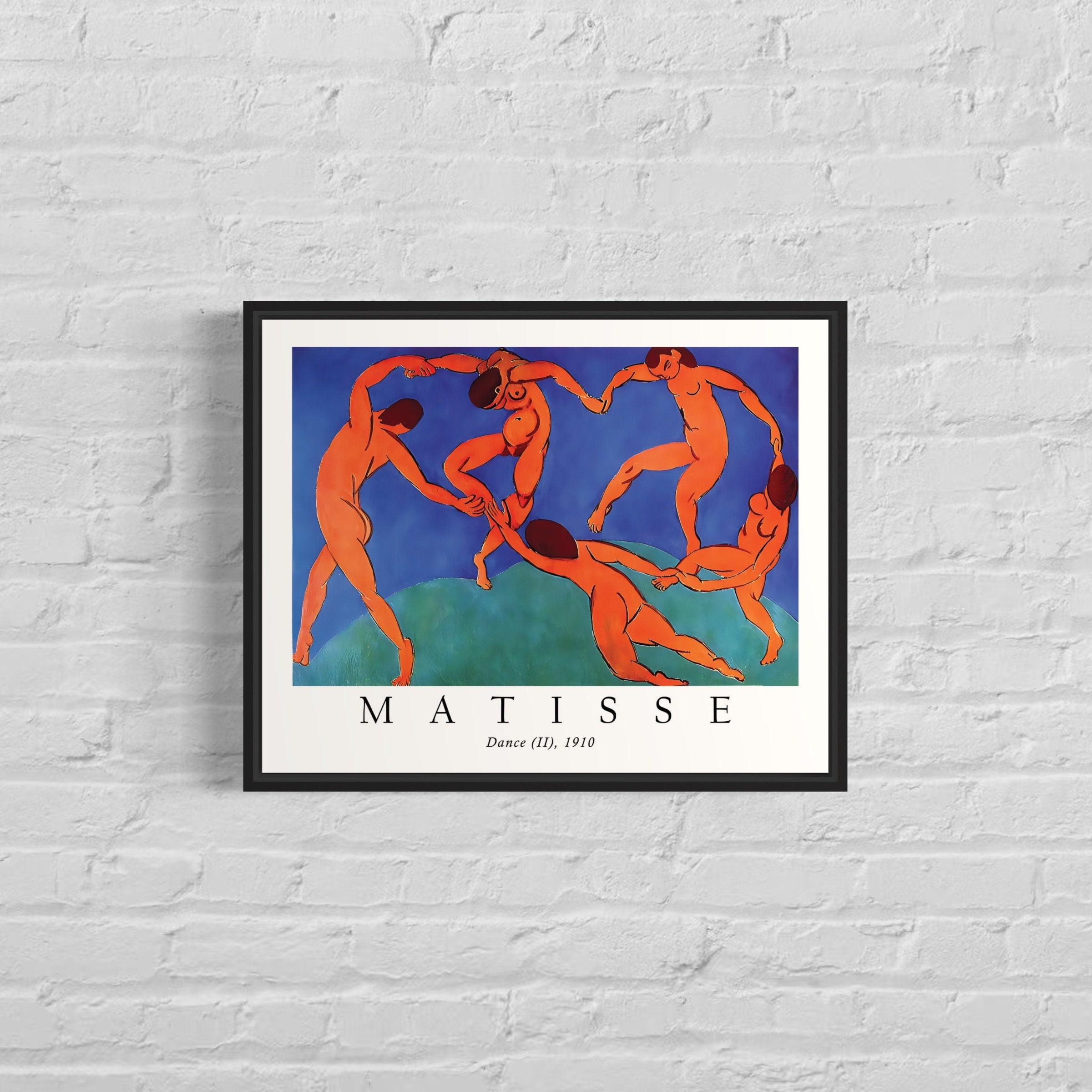 Poster Henri Matisse - Dance (II), 1910 - Vintage Gallery Wall Art, Matisse Poster Artwork ...