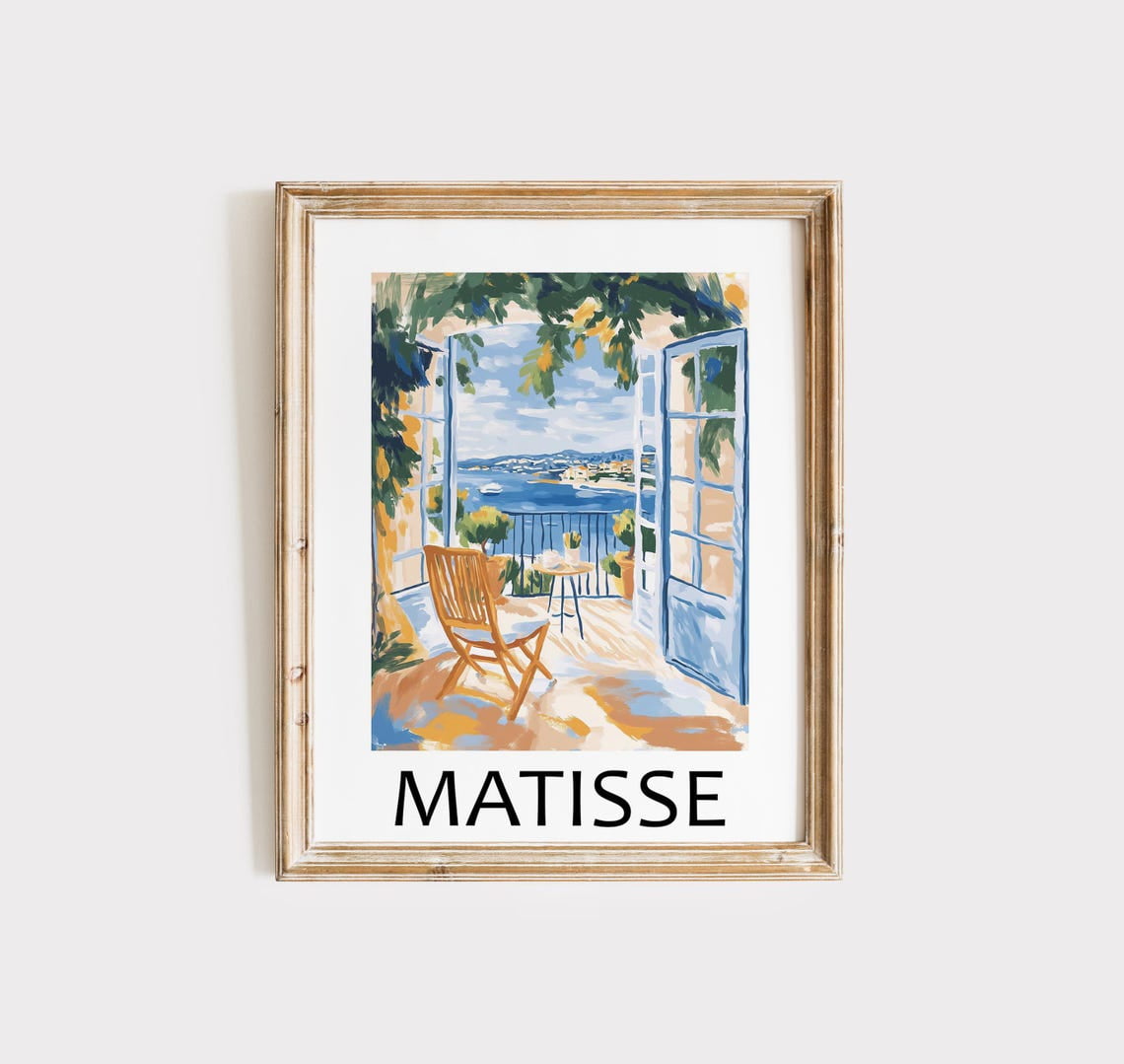 Poster Of Henri Matisse, Matisse, Matisse Painting, Modern Colorful ...
