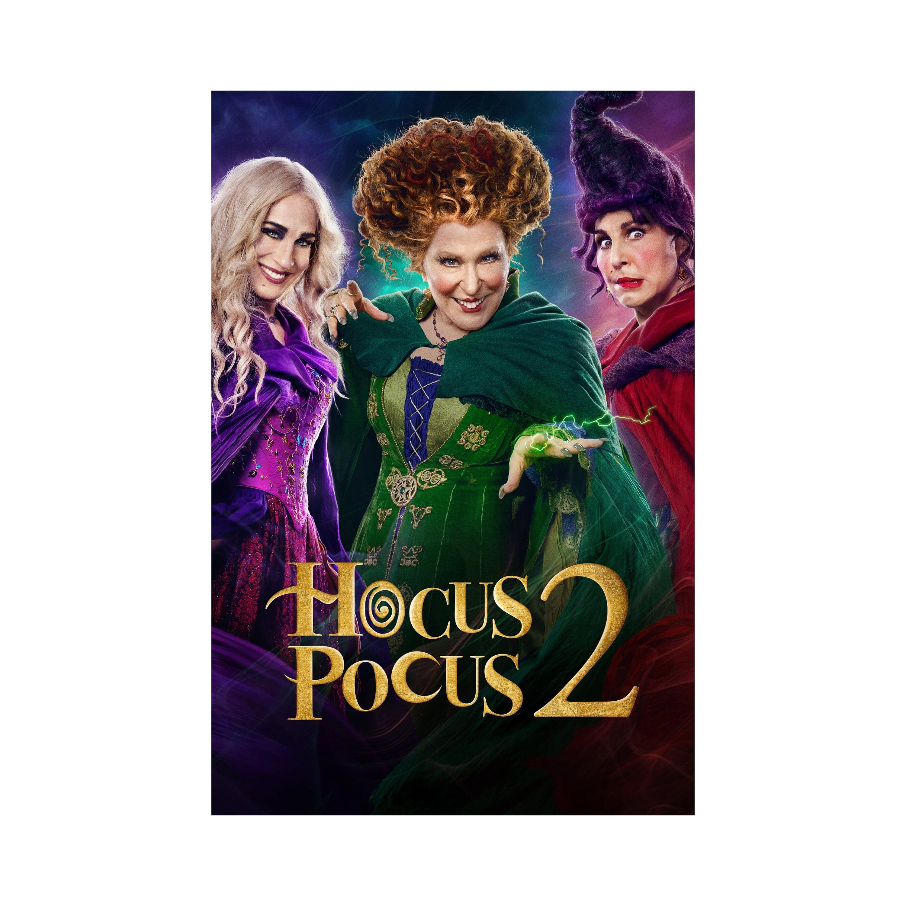 Poster Hocus Pocus 2 Movie Poster Quality Glossy Print Photo Art Stars ...