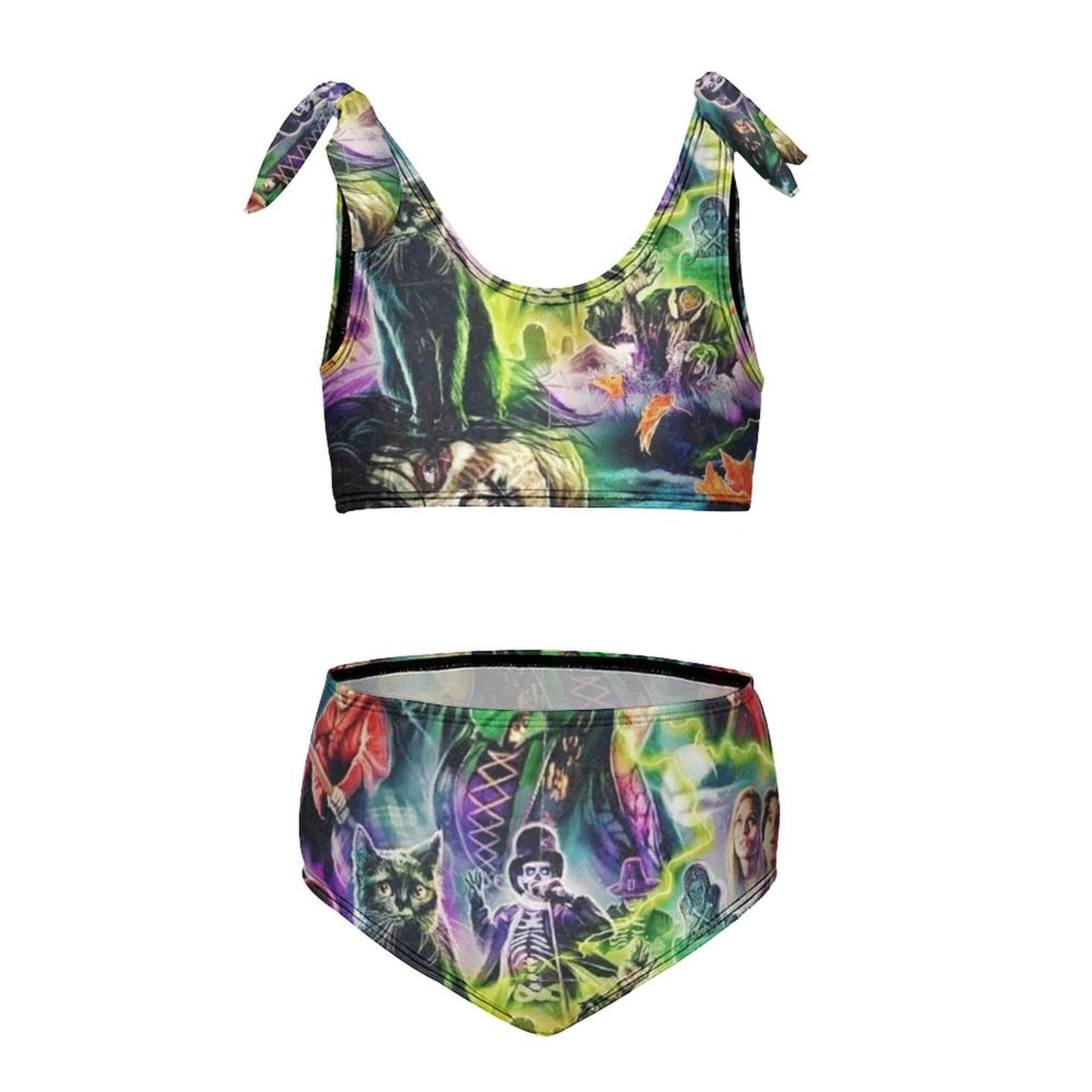Poster Hocus Pocus Girls Swimsuits Set 2pcs Summer Holiday Bathing Suit ...