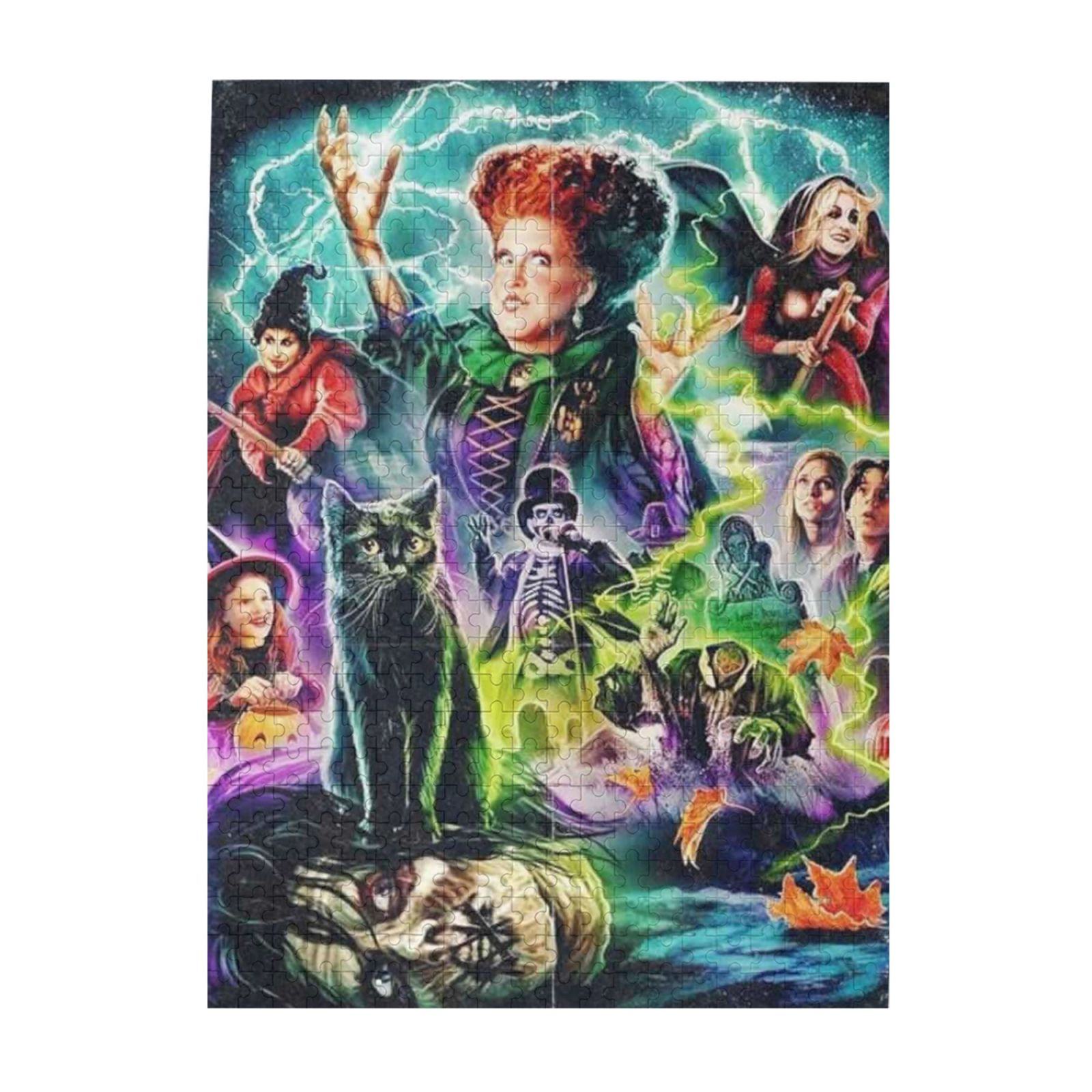 Poster Hocus Pocus Wooden Jigsaw Puzzles Accessories Intellectual ...