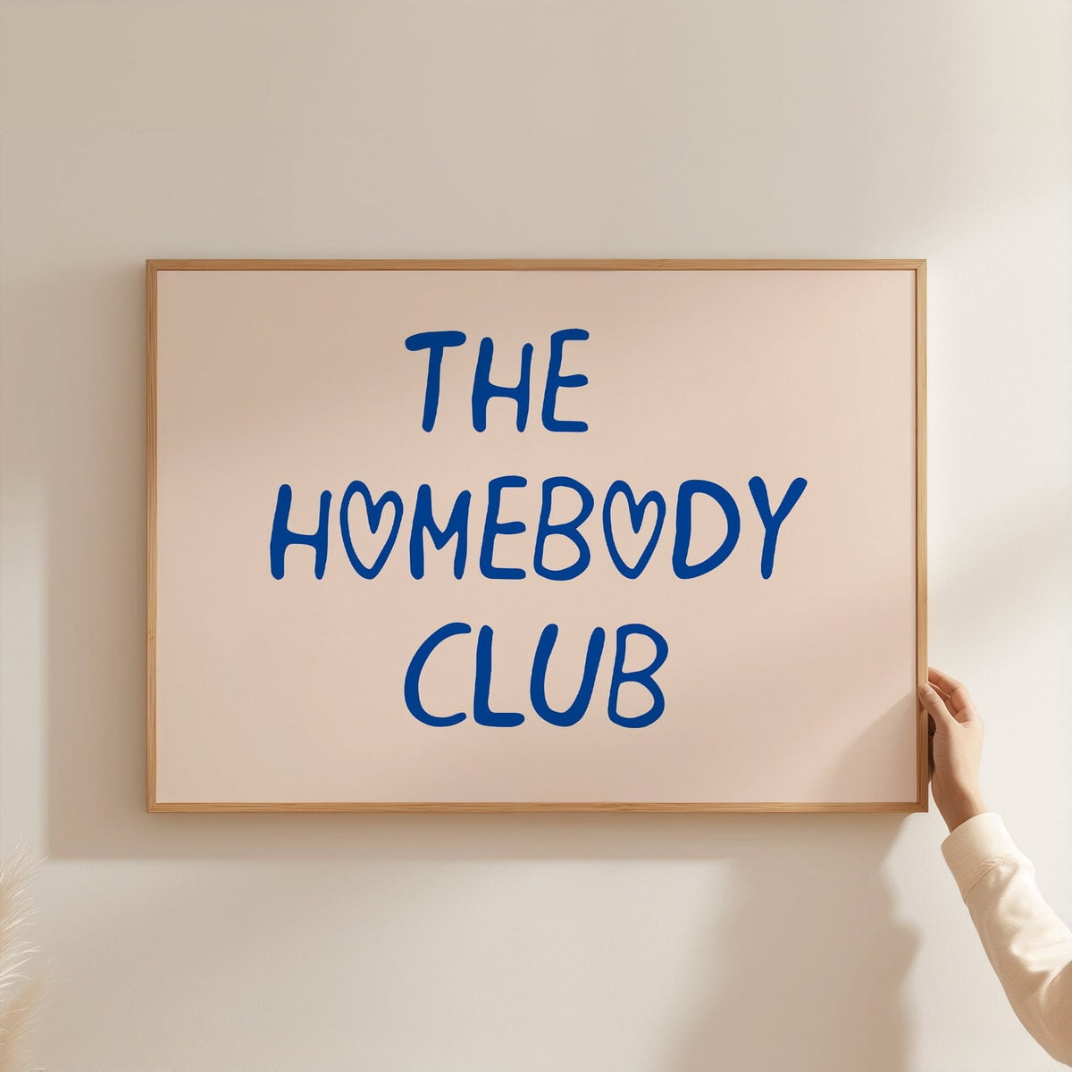 Poster The Homebody Club Art Print, Homebody Wall Art, Self Care Poster ...