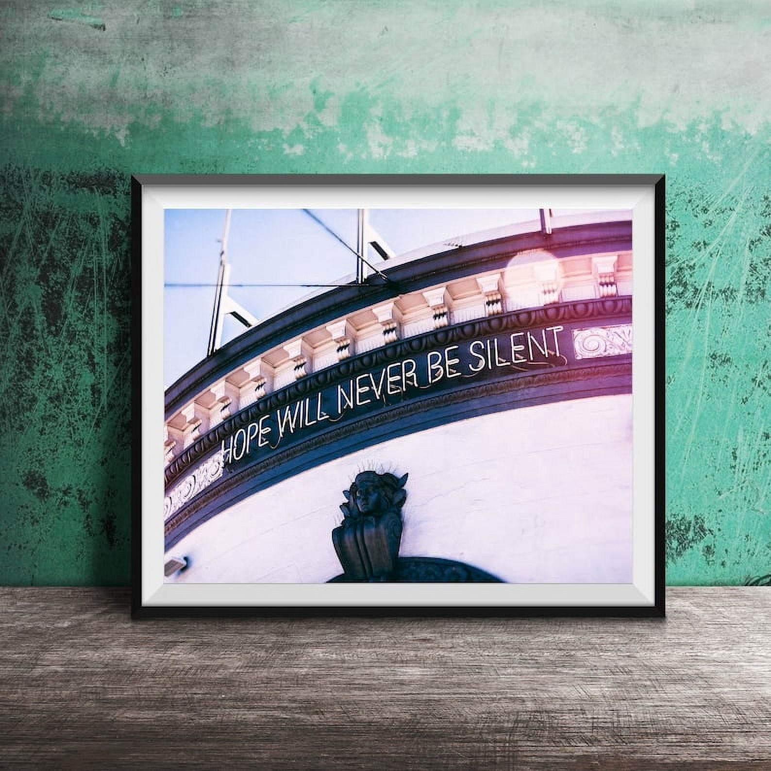 Poster Hope Will Never Be Silent Print - Castro District - The Castro ...
