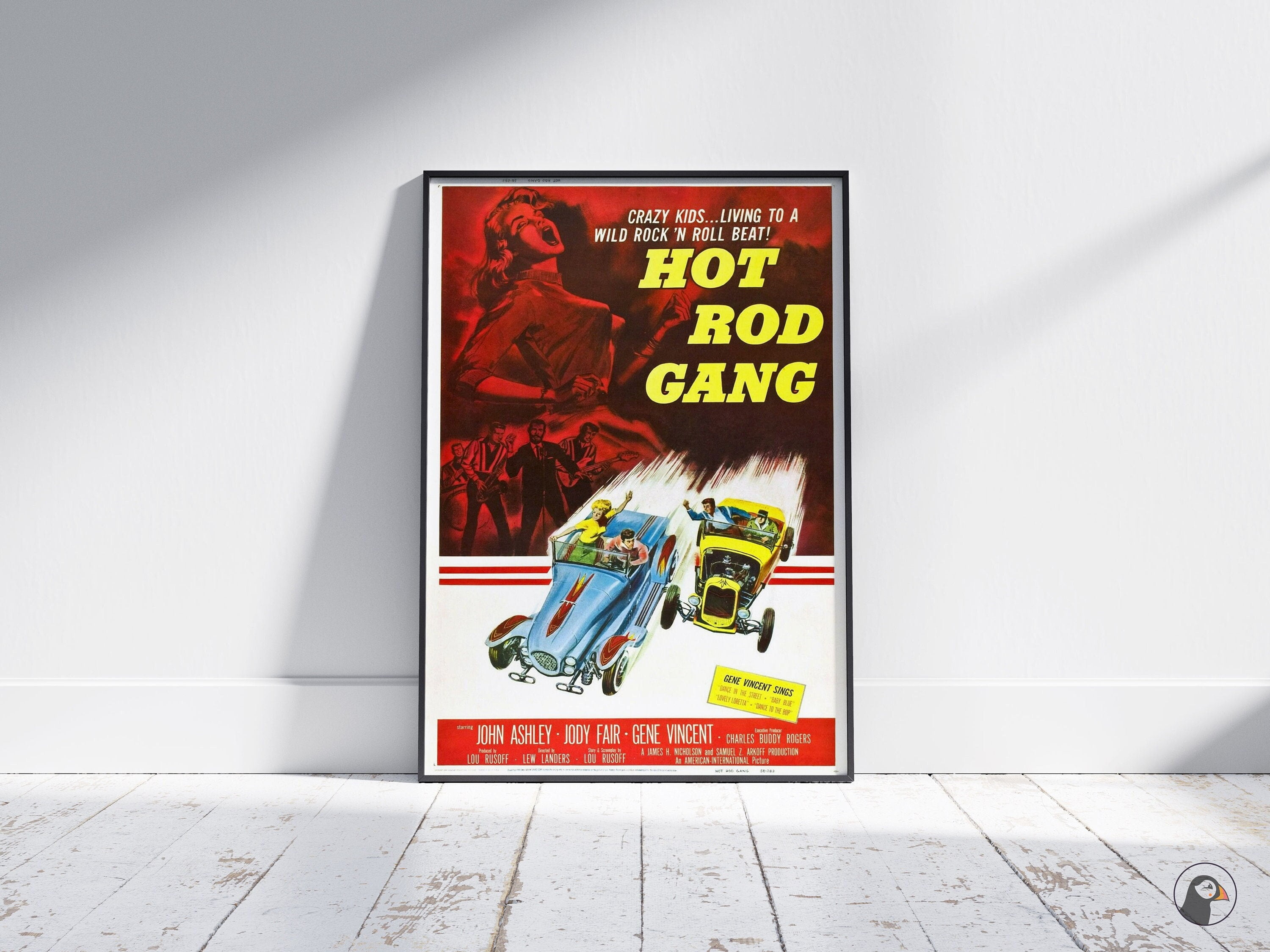 Poster Hot Rod Gang - Movie TV Show Classic Poster Print - Wall Art for ...
