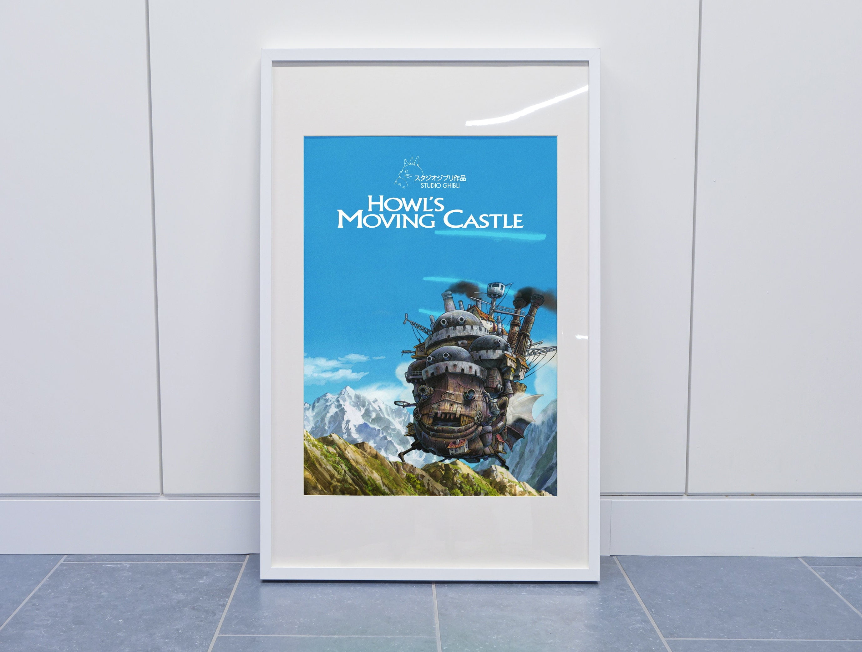 Poster Howls Moving Castle Poster Print Film Wall Art Maxi TV Shows ...