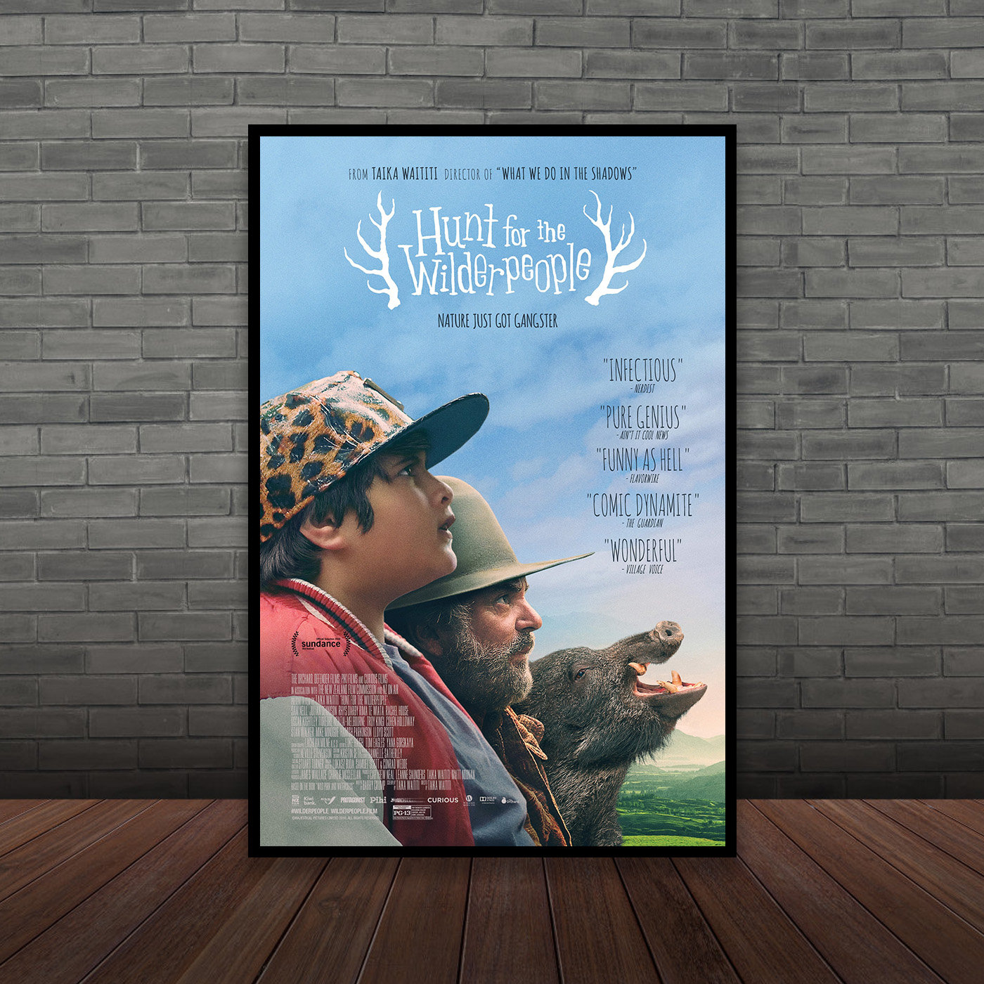 Poster Hunt for the Wilderpeople Movie Poster Classic Film, Wall Art, Room Decor, Home Decor ...