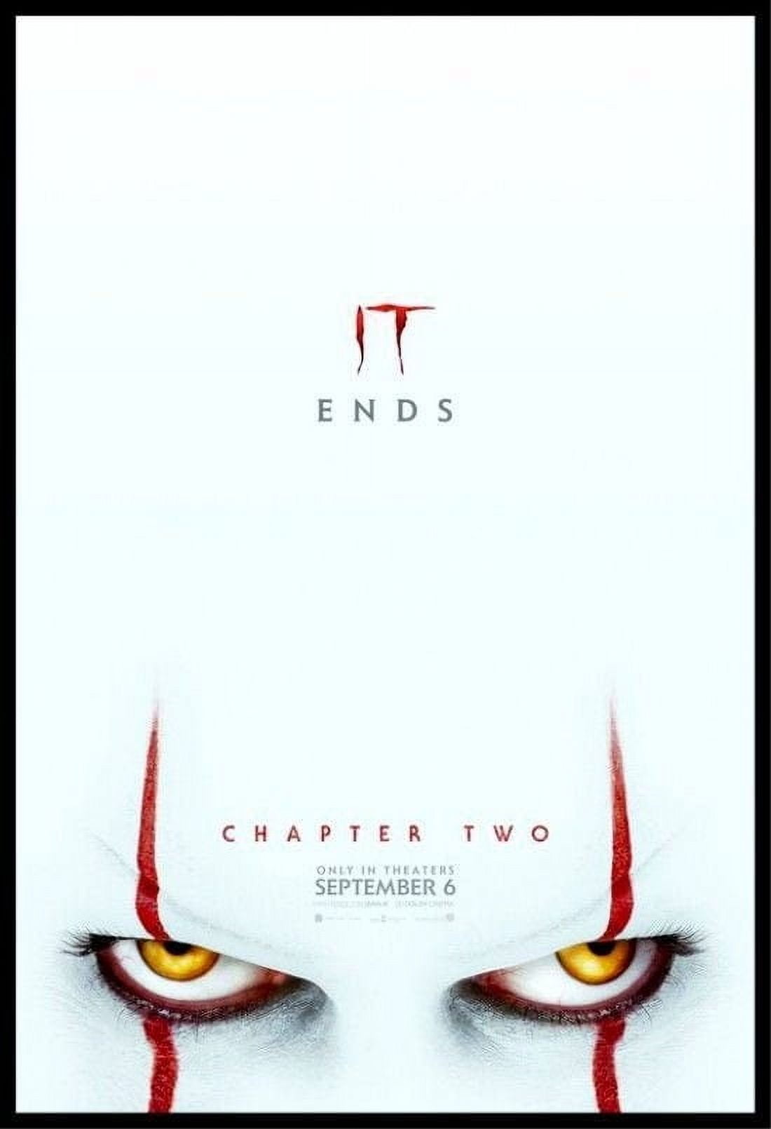 POSTER IT CHAPTER TWO - 2019 - Original Movie Poster - Advance Style B - James McAvoy, Jessica ...