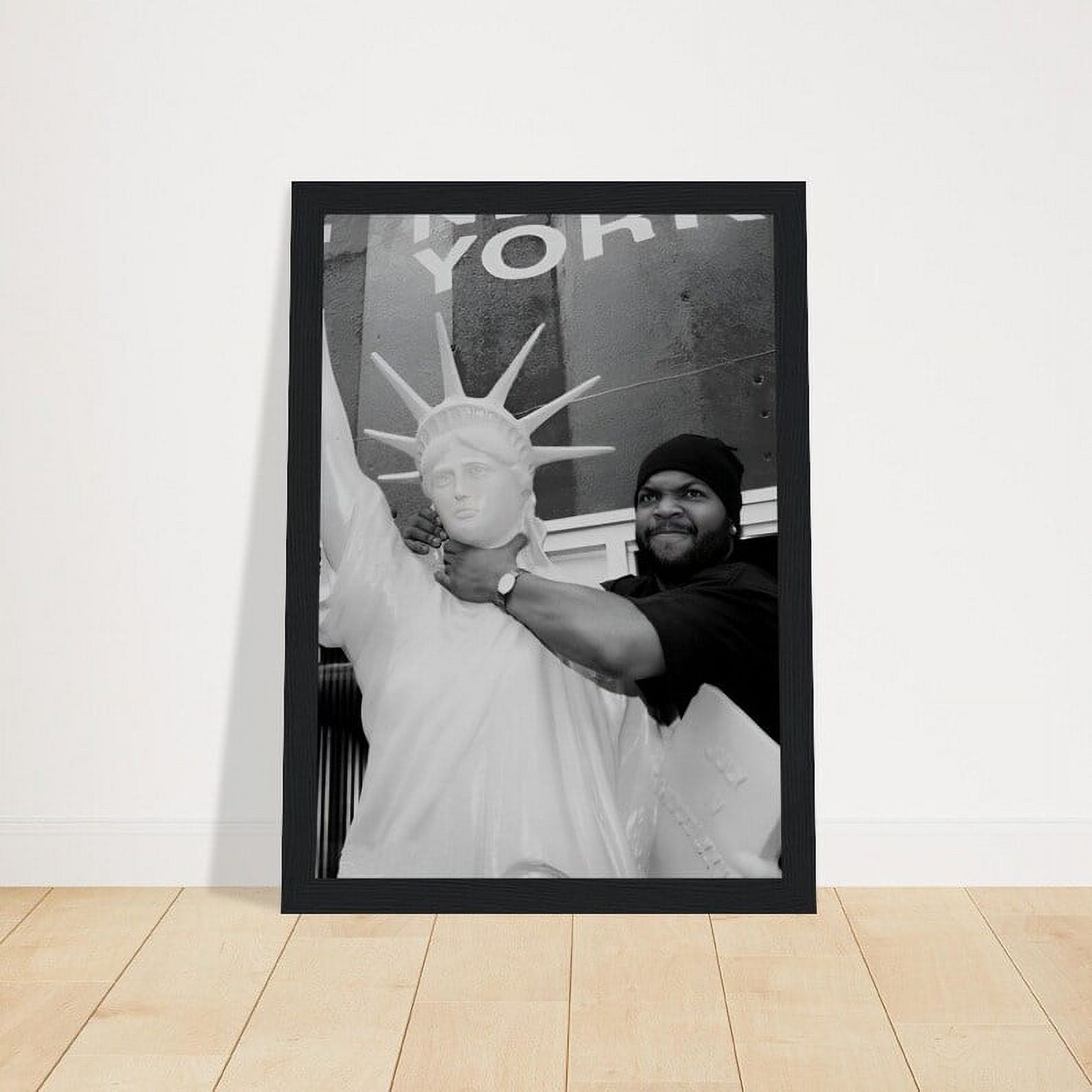 POSTER Ice Cube Statue of Liberty NWA 90s Rap Poster-UNFRAMED - Walmart.com