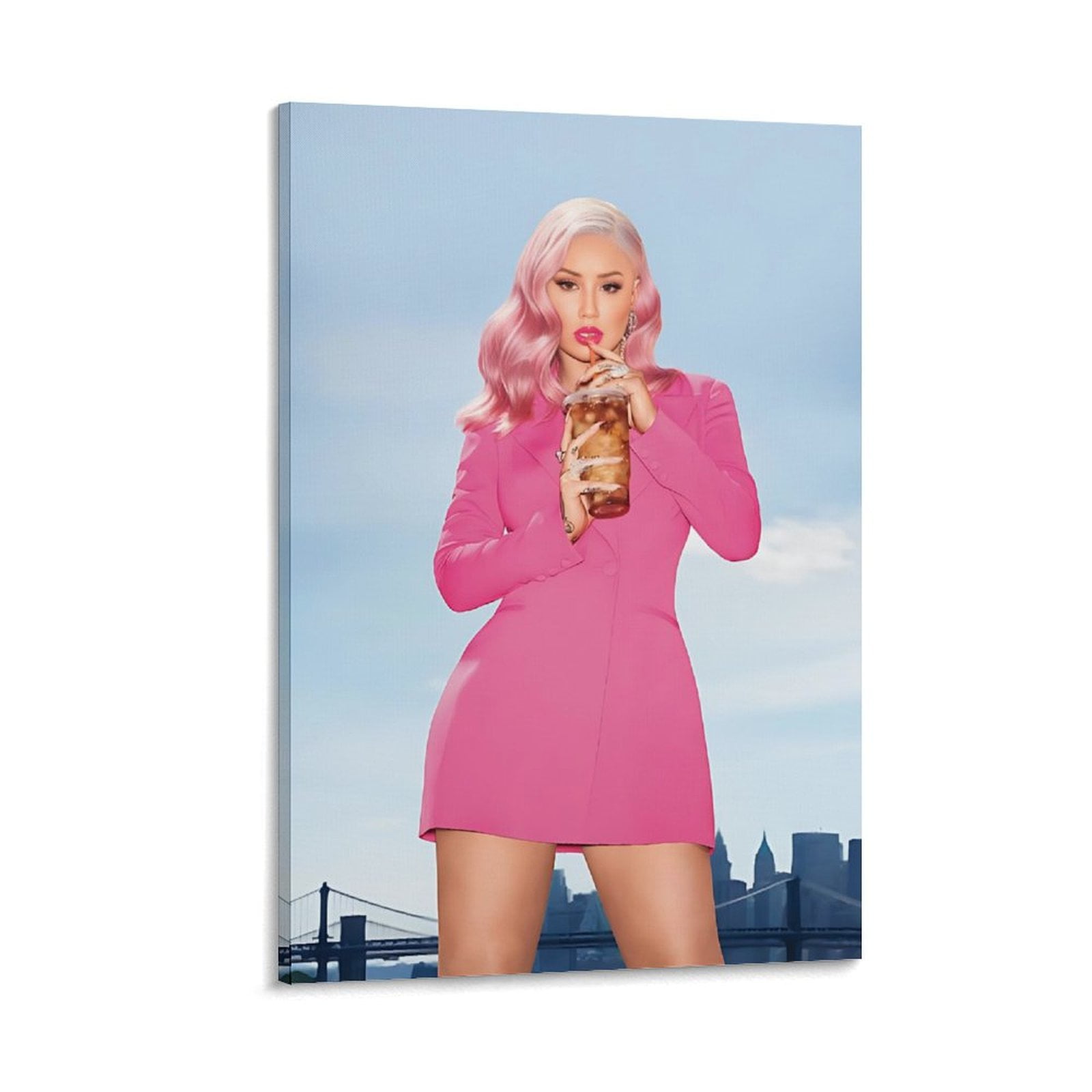 Poster Iggy Azalea Singer Rap Art Canvas Art Poster and Wall Art ...