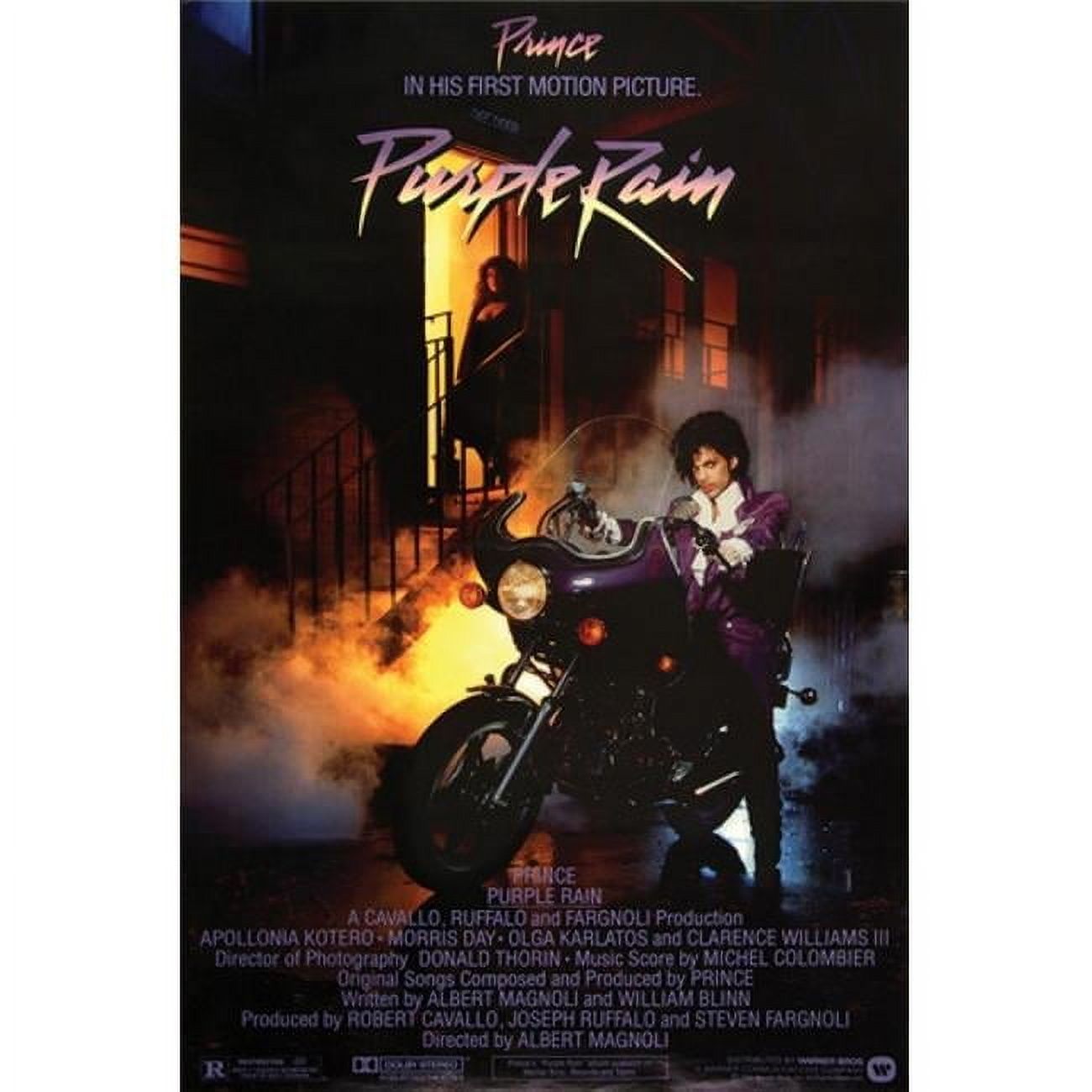 Prince Purple Rain Poster Print, 24 x 36 ‚Äì Premium Room/Wall Decor ...