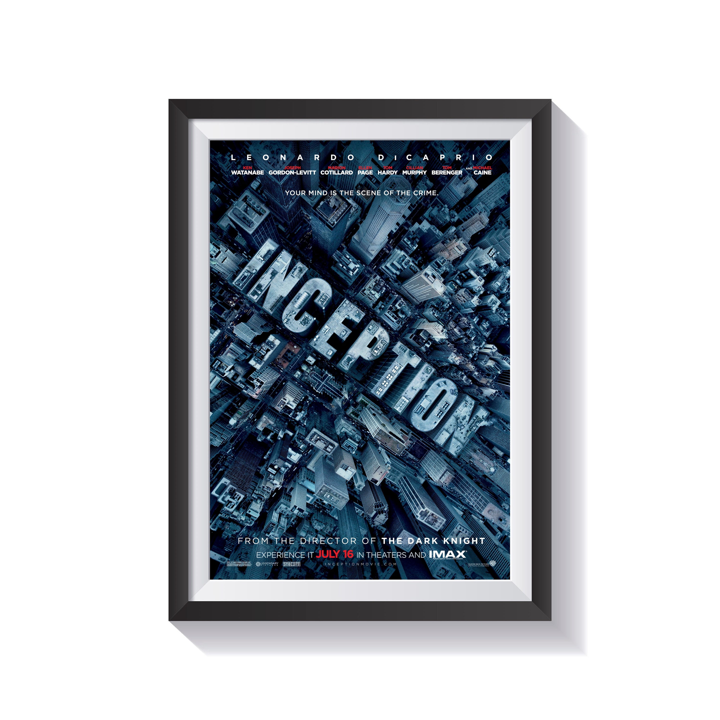 POSTER Inception Movie Poster-UNFRAMED - Walmart.com