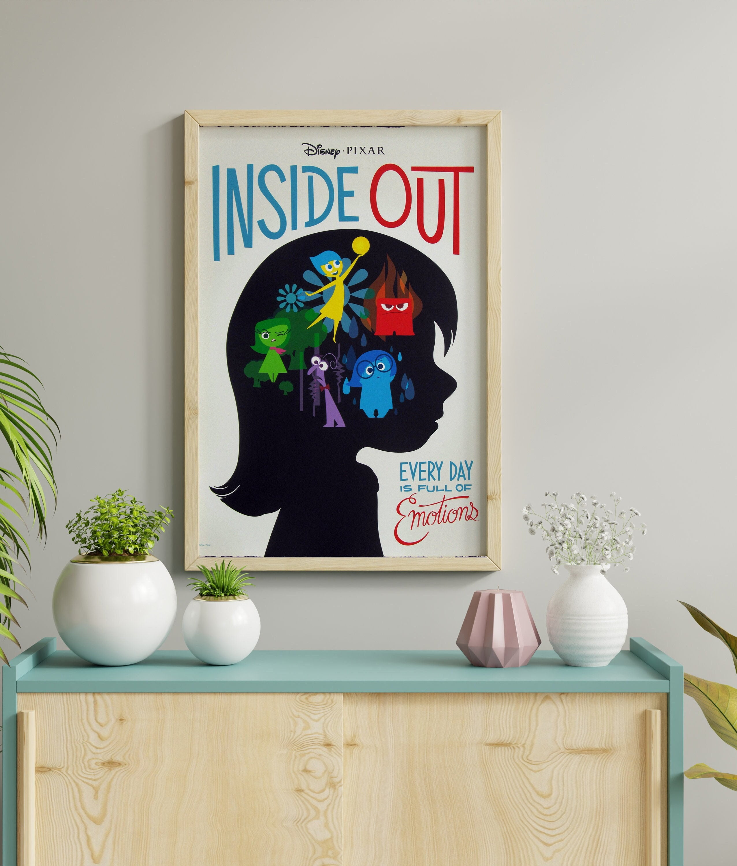 Poster Inside Out Movie Poster -UNFRAMED - Walmart.com