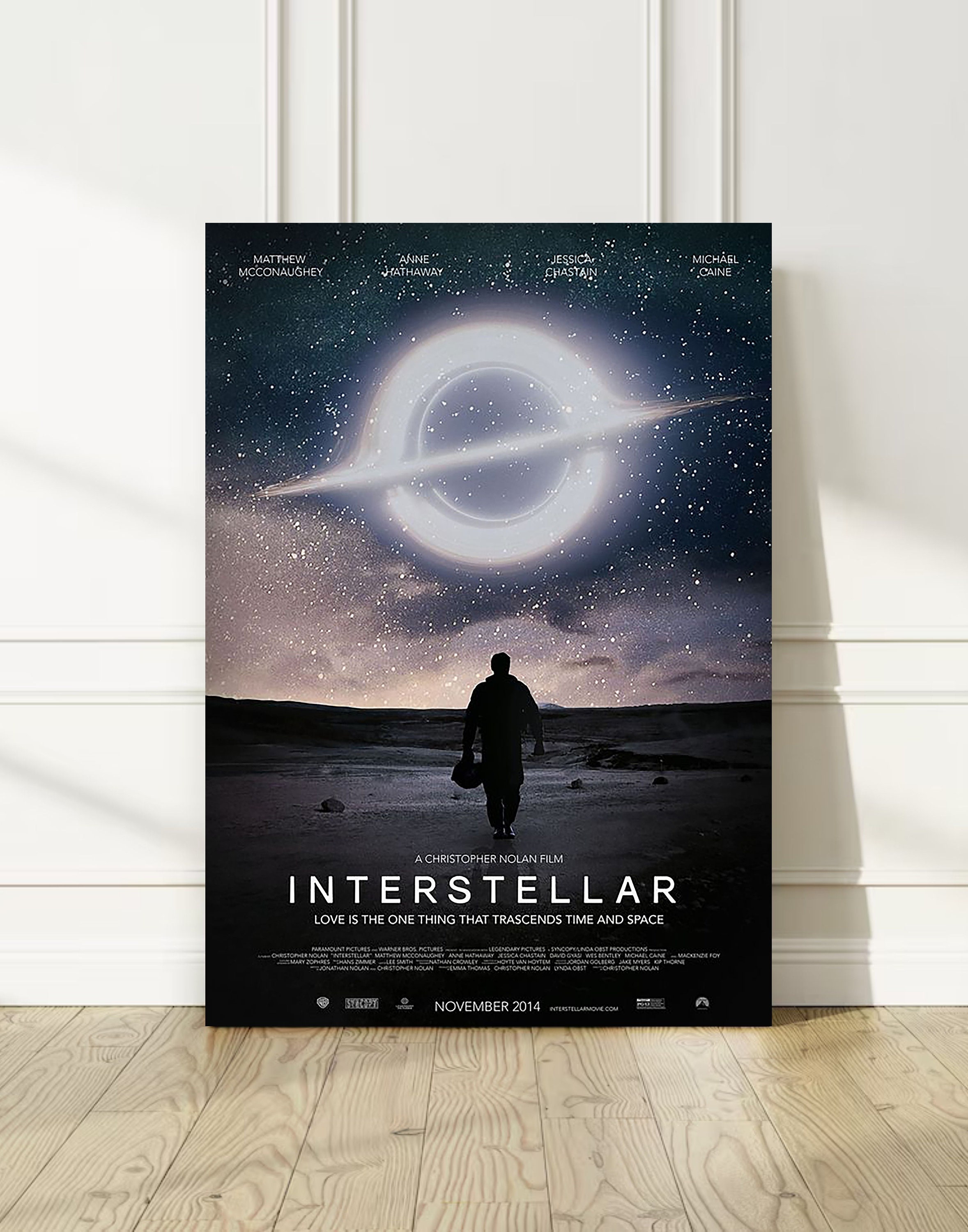 Poster Interstellar Minimalist Movie Poster : Classic Film Art Deco ...