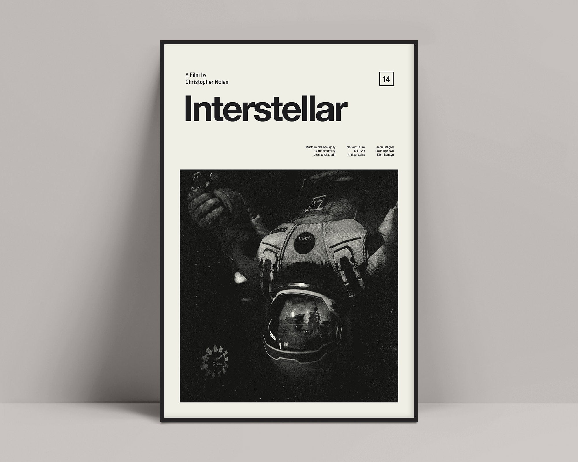 Poster Interstellar Movie Poster , Matthew McConaughey, Anne Hathaway ...