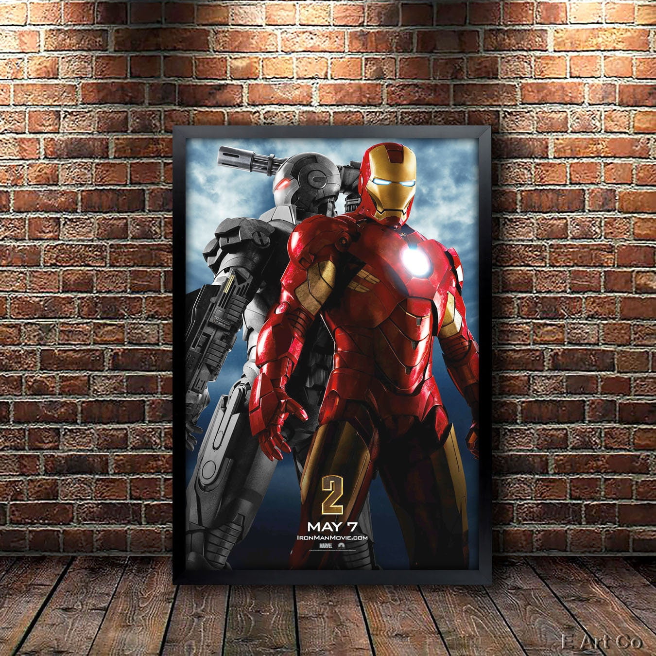 Poster Iron Man 2 Movie Poster -UNFRAMED - Walmart.com