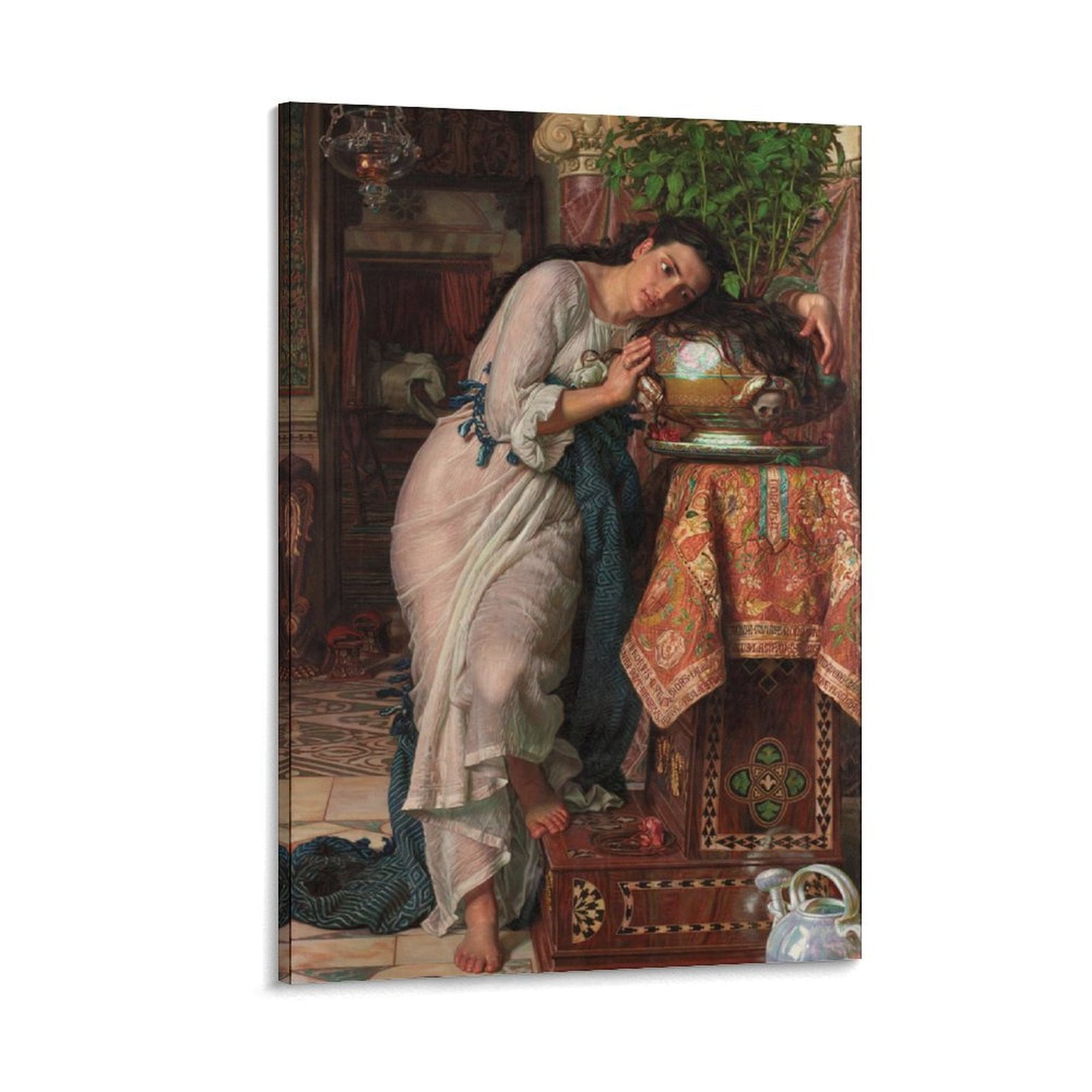 Poster for Isabella And The Basil Jar by William Holman Hunt Artworks ...