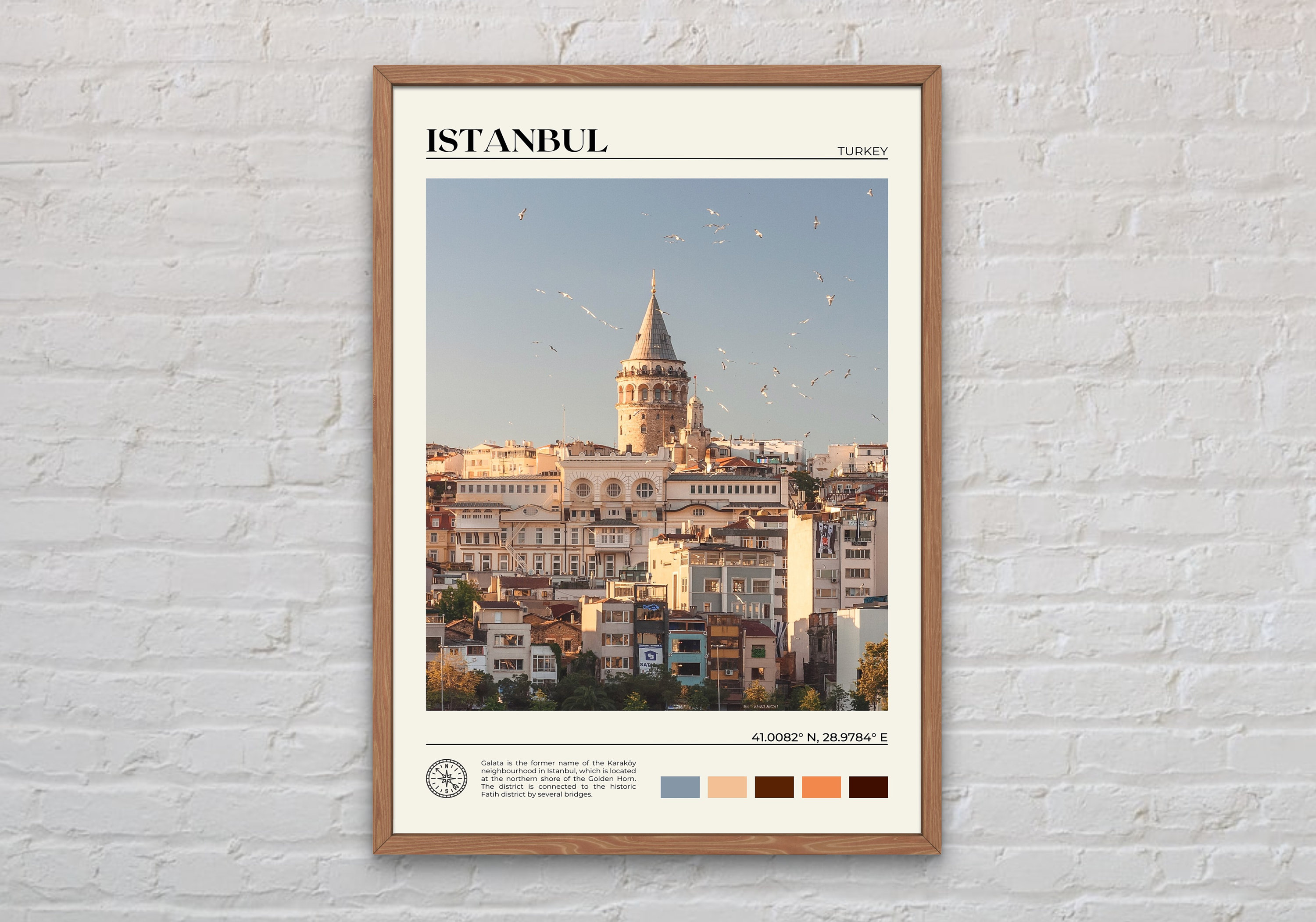 Poster Istanbul Print, Istanbul Wall Art, Istanbul Poster , Istanbul ...