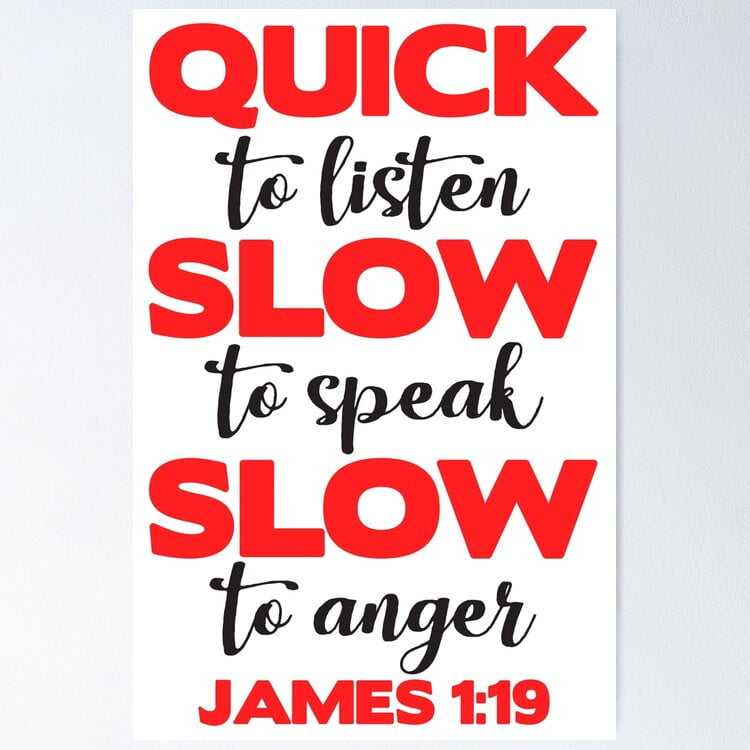 Poster James Quick To Listen Poster - No Framed, Vintage Wall Art, Hot ...