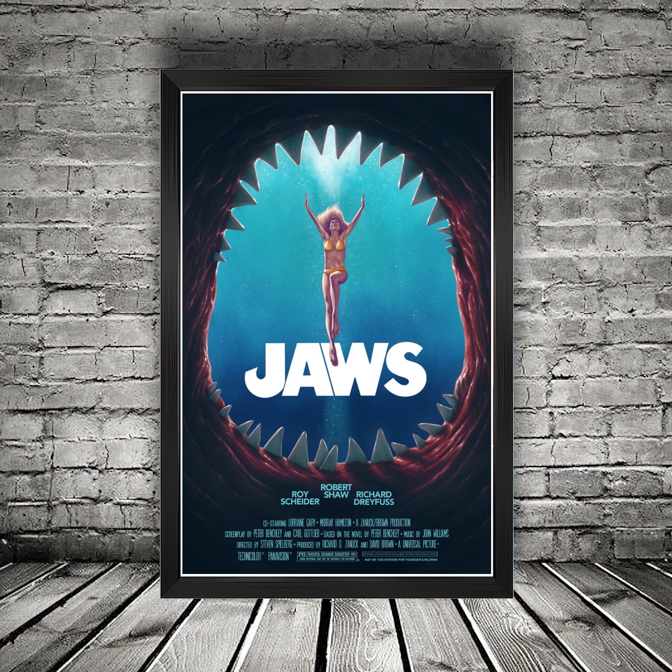 Poster | Jaws (1975) Movie Poster s | Steven Spielberg | Roy Scheider ...
