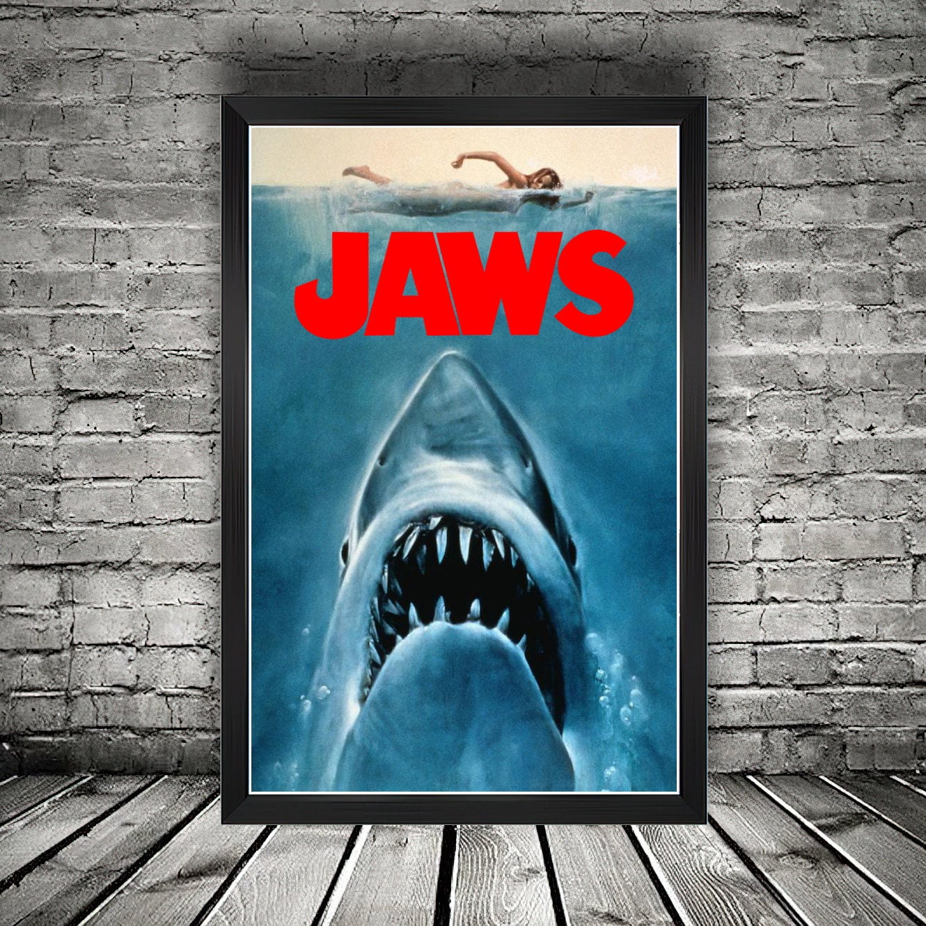 Poster Jaws (1975) Movie Poster s | Steven Spielberg | Roy Scheider ...