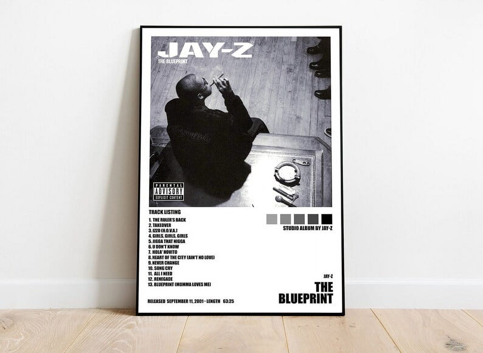 Poster Jay-Z - The Blueprint Poster | Album Cover Poster | Room Decor ...