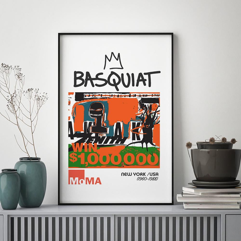 Poster Jean Michel Basquiat Poster 1981 | Basquiat Poster , mural ...