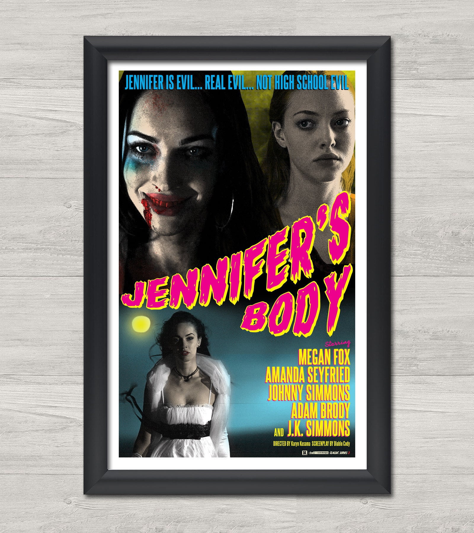 Poster Jennifer's Body (Classic Series) Movie Poster-UNFRAMED - Walmart.com