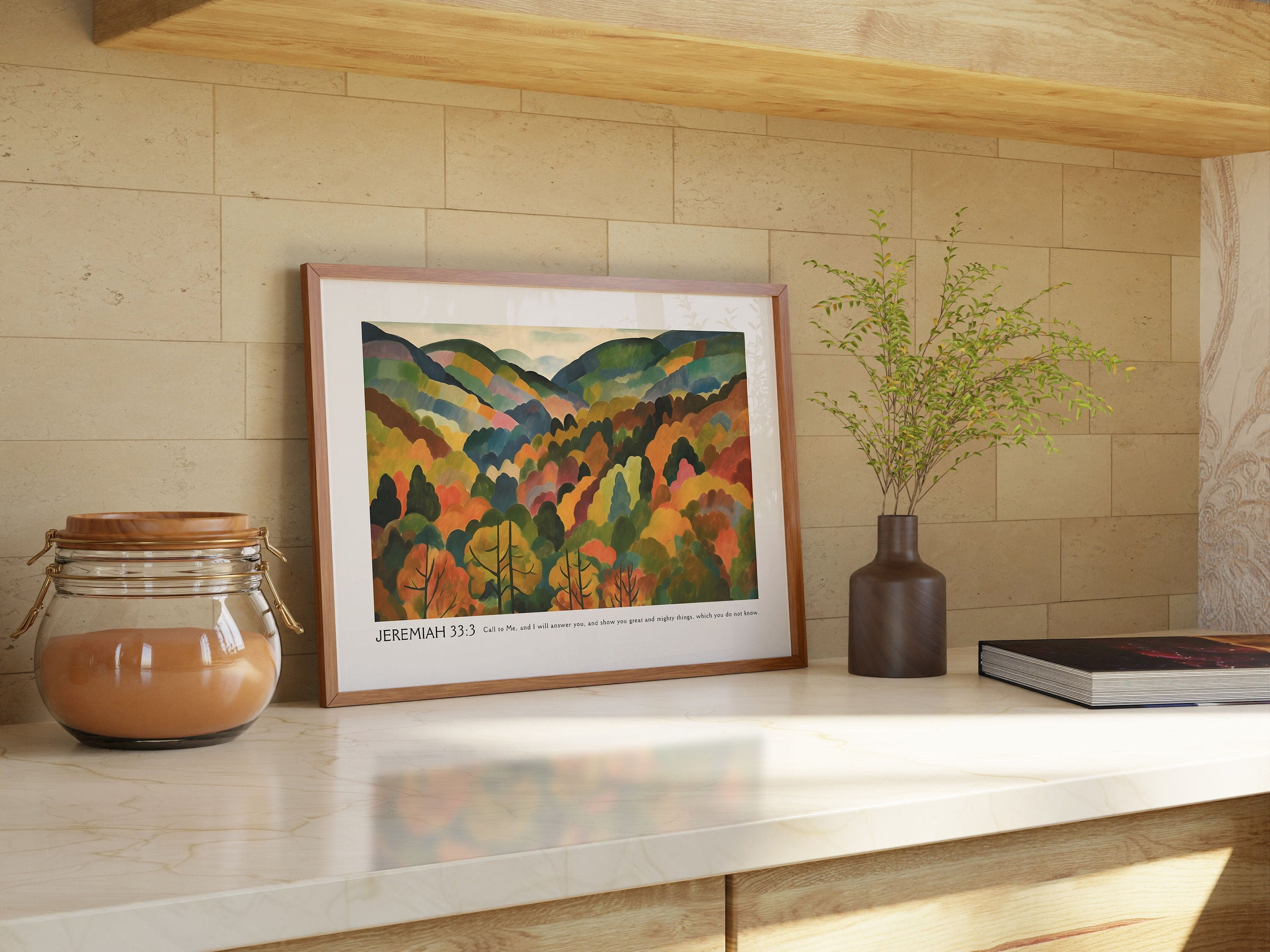 Poster Jeremiah 33 Matisse Print Maximalist Wall Art Landscape Mural ...