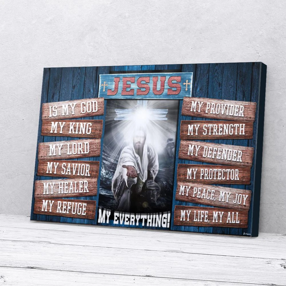 Poster Jesus My Everything, Wall Art, Unframed Prints For Home Or ...