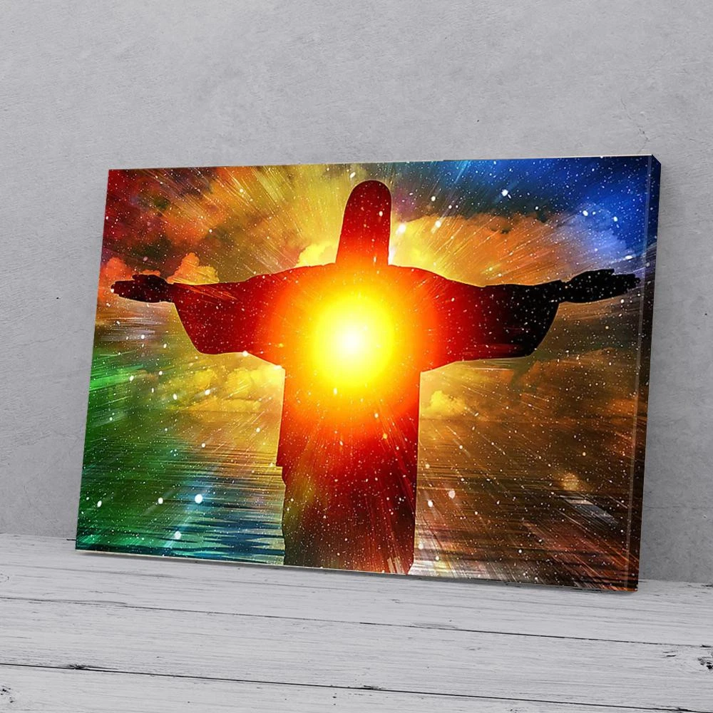 Poster Jesus The Redeemer Horizontal, Wall Art, Unframed Prints For ...