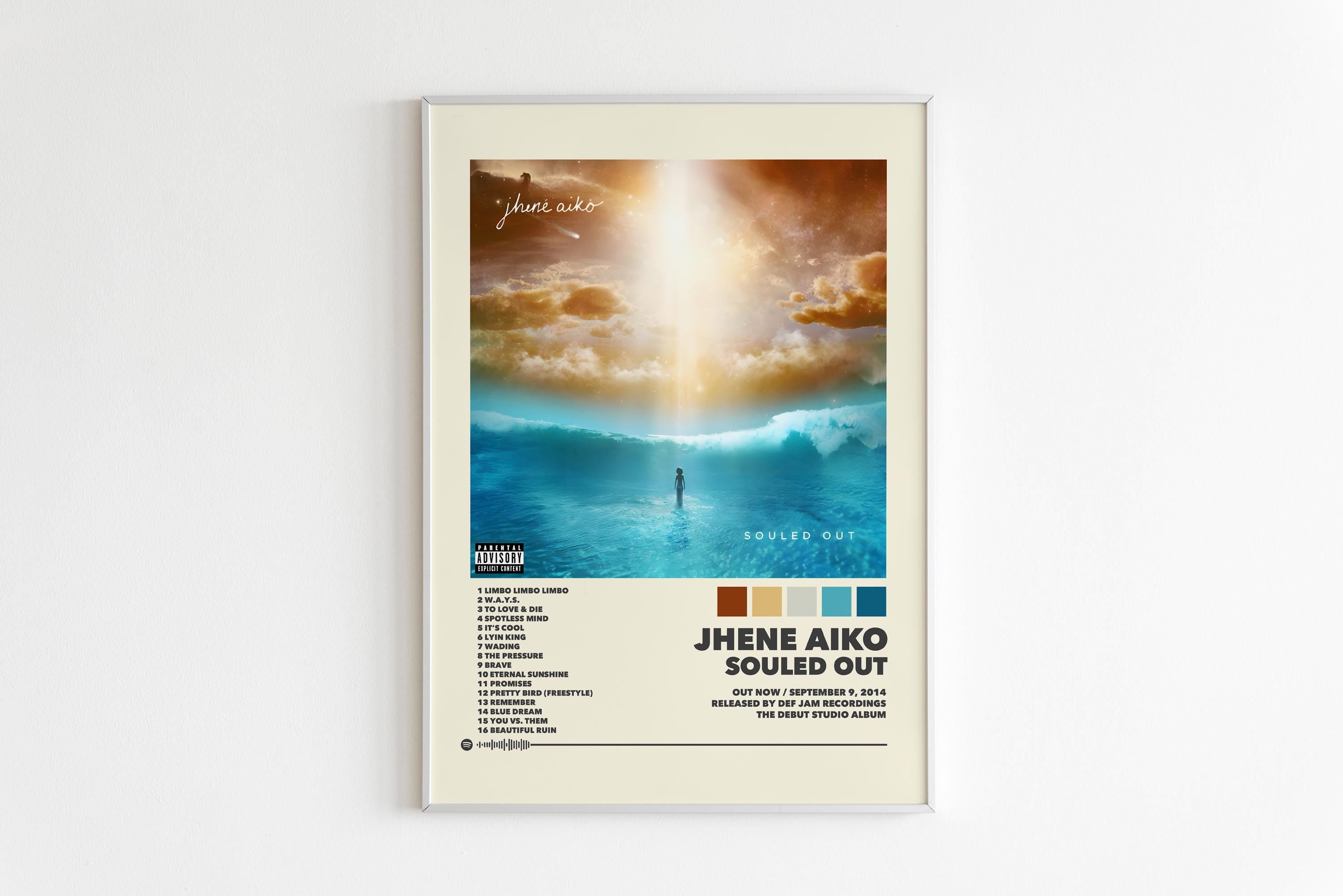 Josecarlos Poster Jhene Aiko Poster / Jhene Aiko Souled Out Poster ...