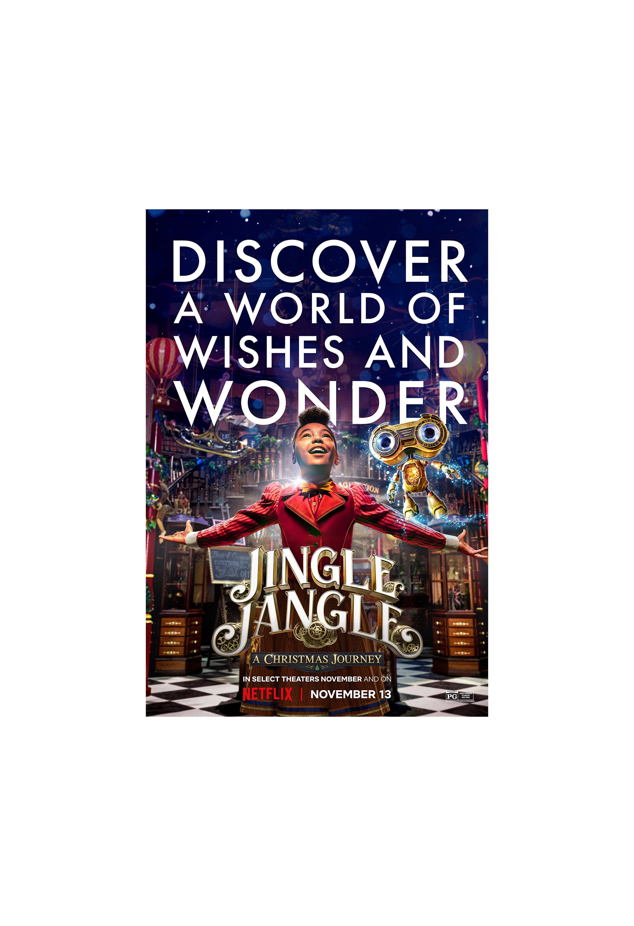 POSTER Jingle Jangle A Christmas Journey Movie Poster High Quality ...