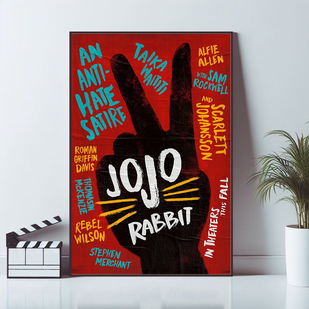Poster Jojo Rabbit Movie Poster, Art Poster, Wall Art Prints, Art ...