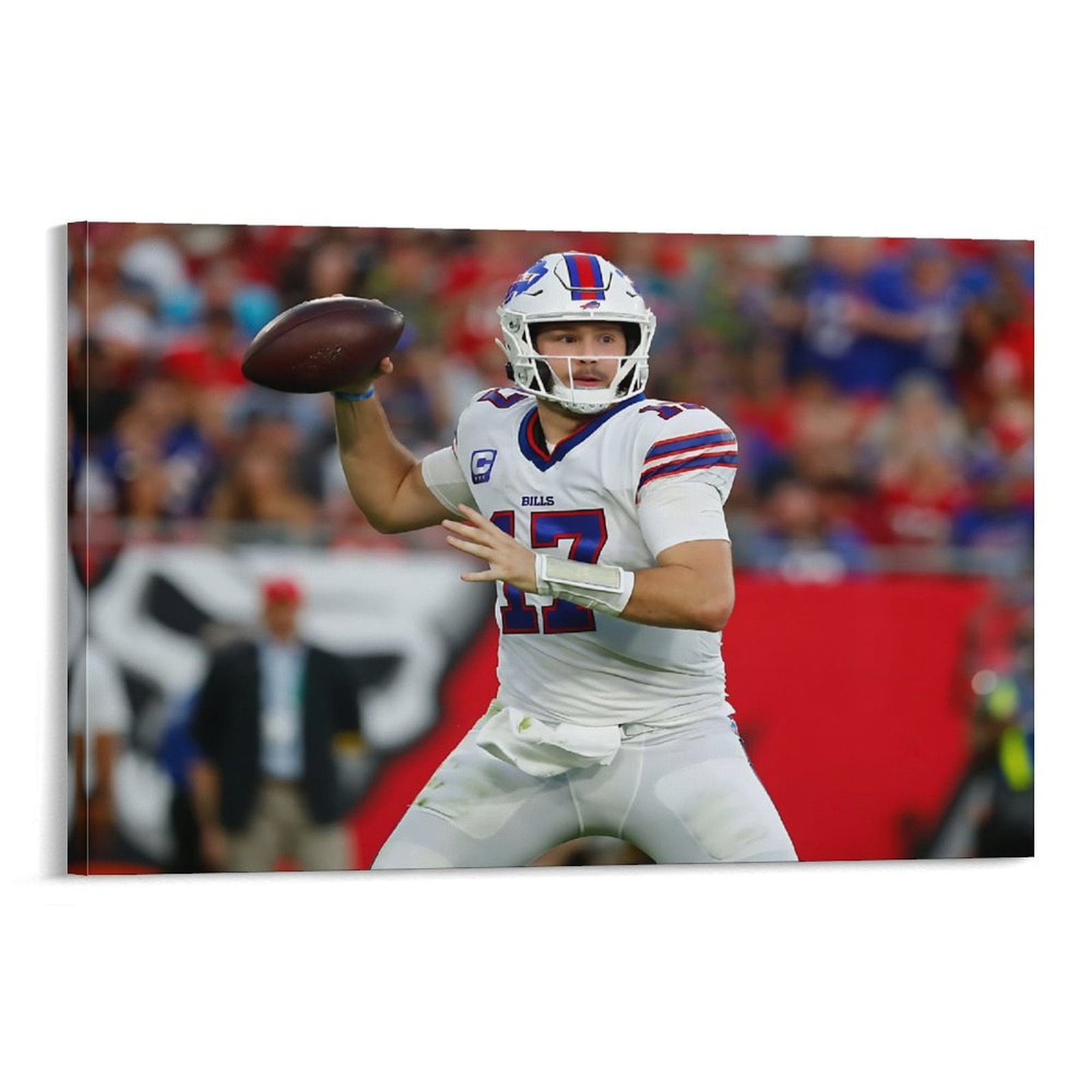 Poster Josh Allen American Football Art Canvas Poster Wall Art Picture ...