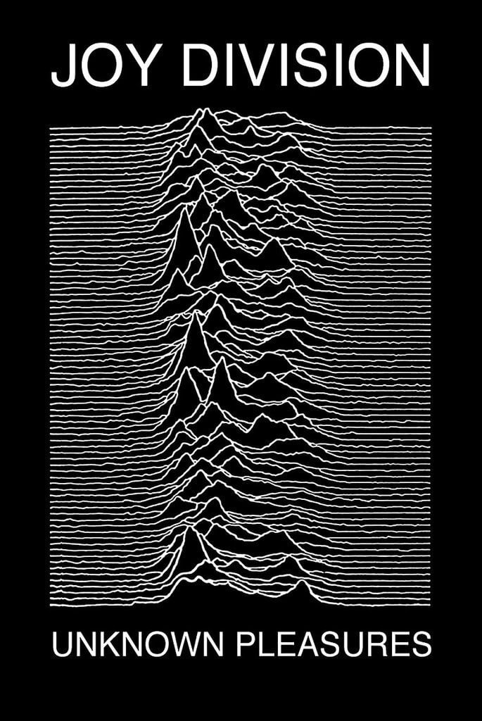 Poster Joy Division - Unknown Pleasures, - Walmart.com