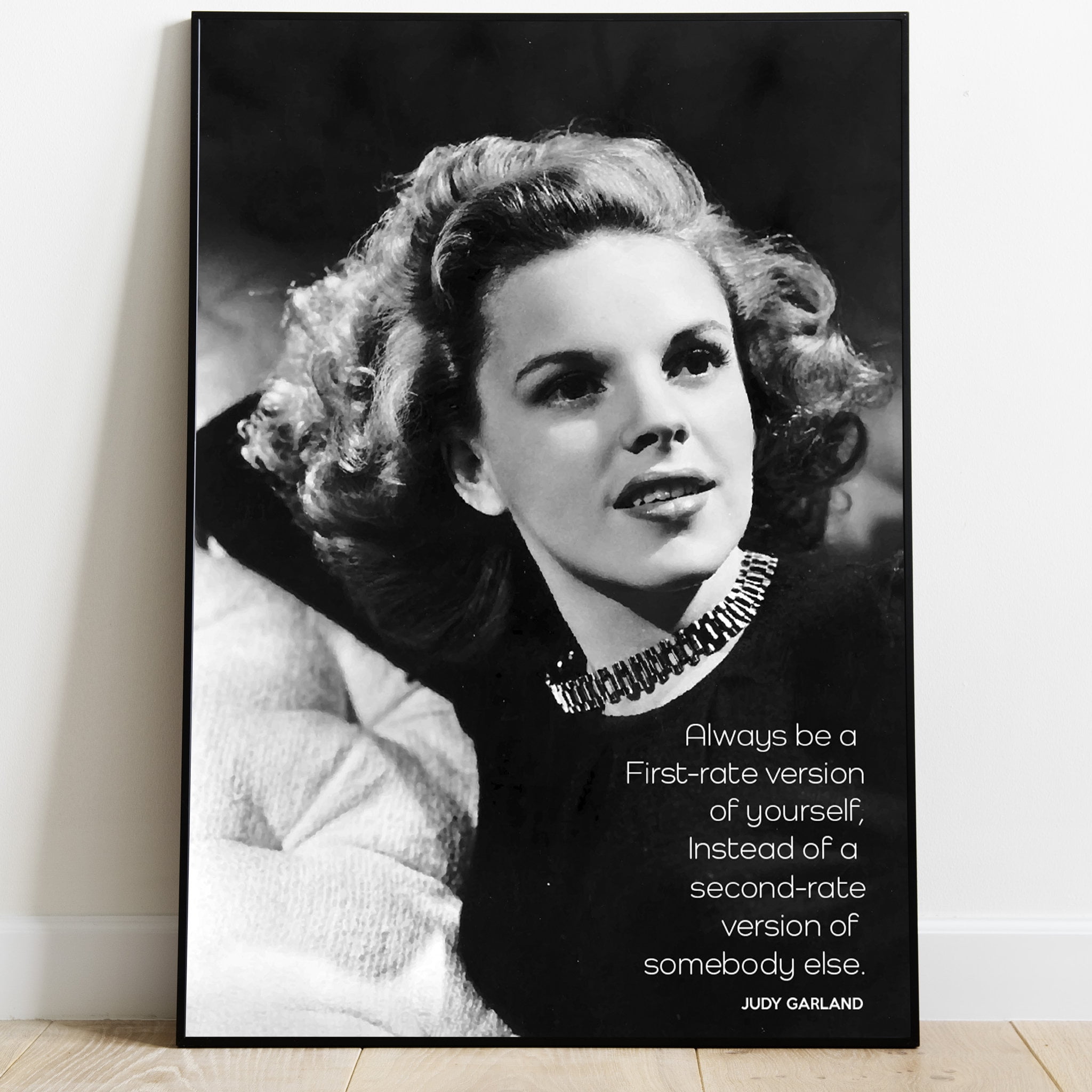 Poster Judy Garland quotation vector Poster | Vector Poster | wall art ...