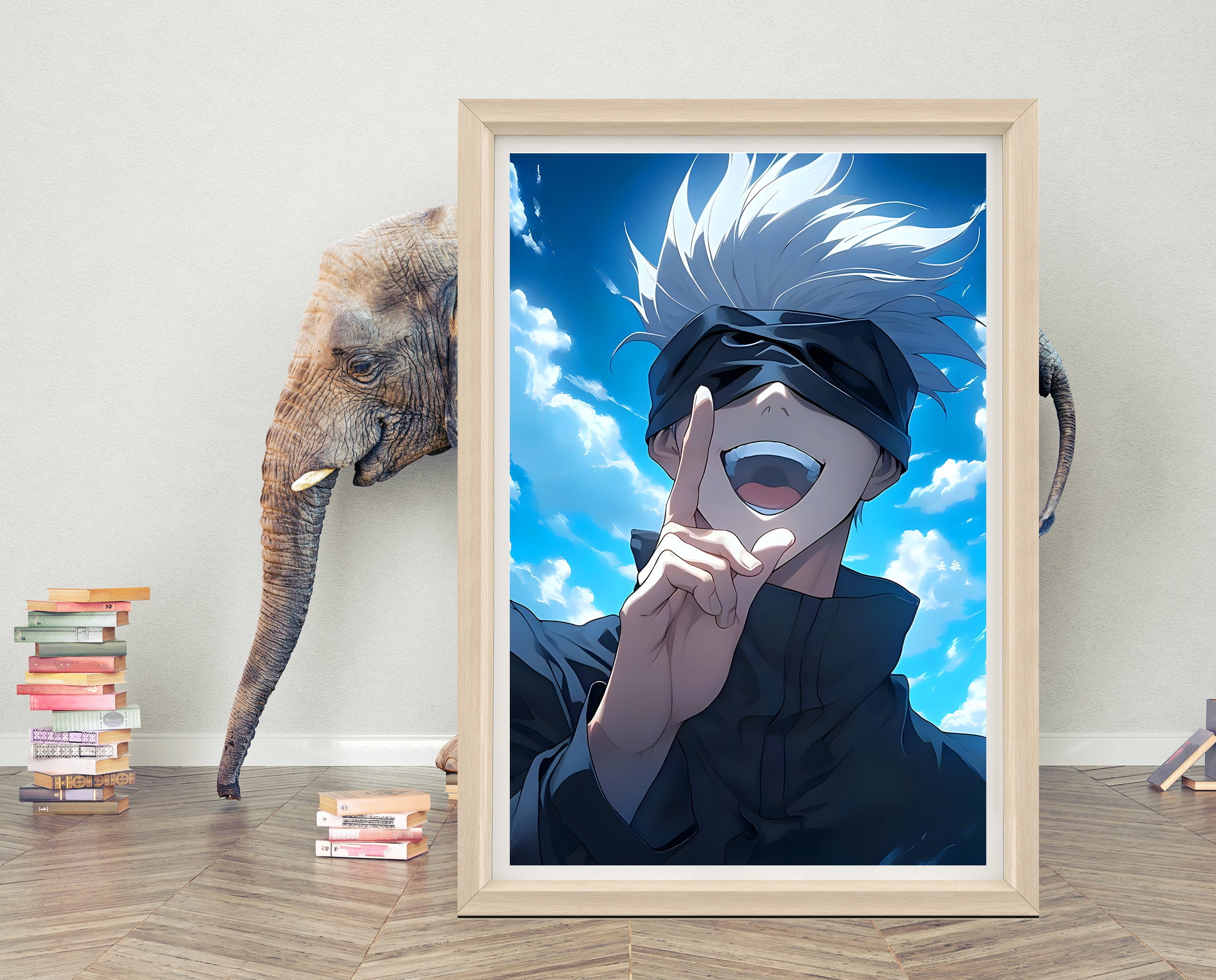 Poster Jujutsu Kaisen Anime Movie Poster Wall Art | Satoru Gojo Movie ...