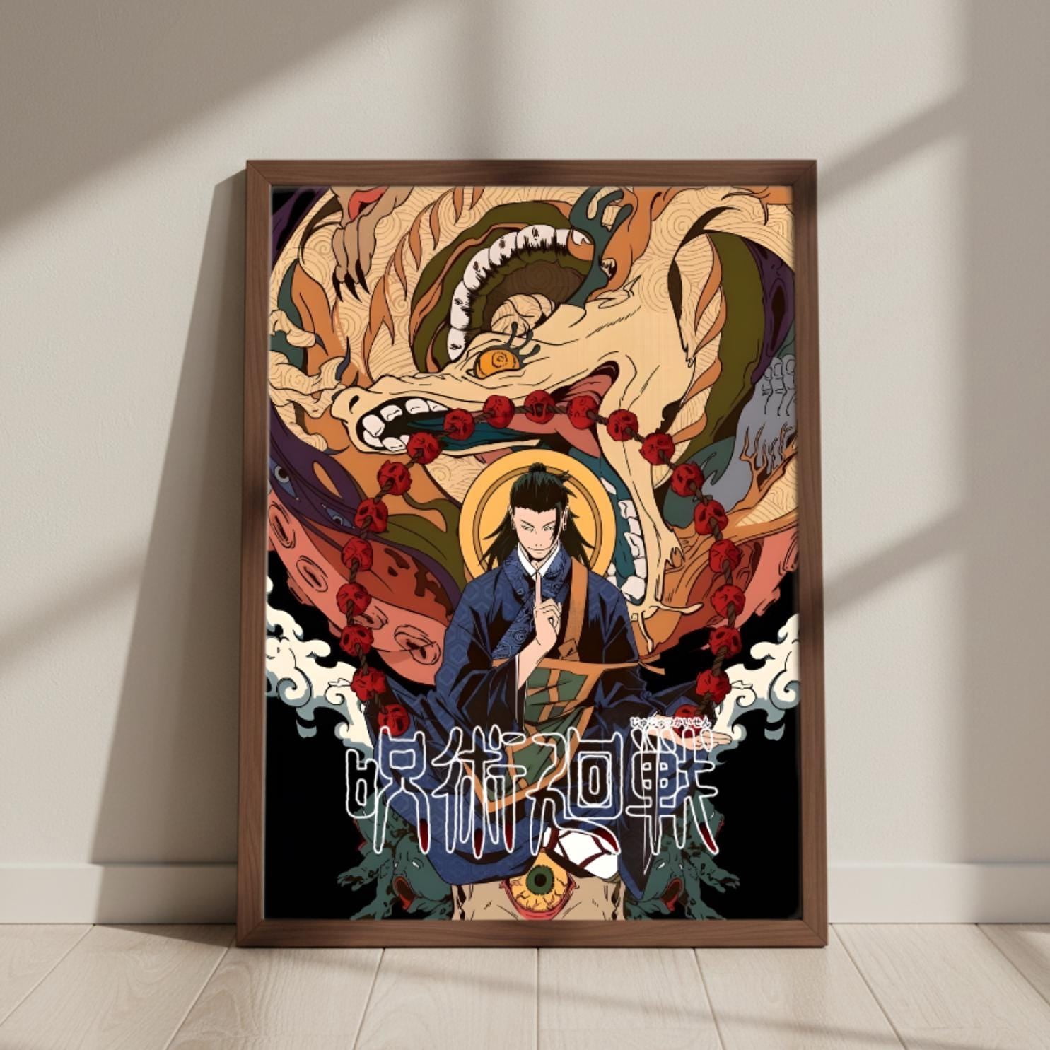 Poster Jujutsu Kaisen Poster - Jjk Print Gojo Satoru Yuji Itadori ...