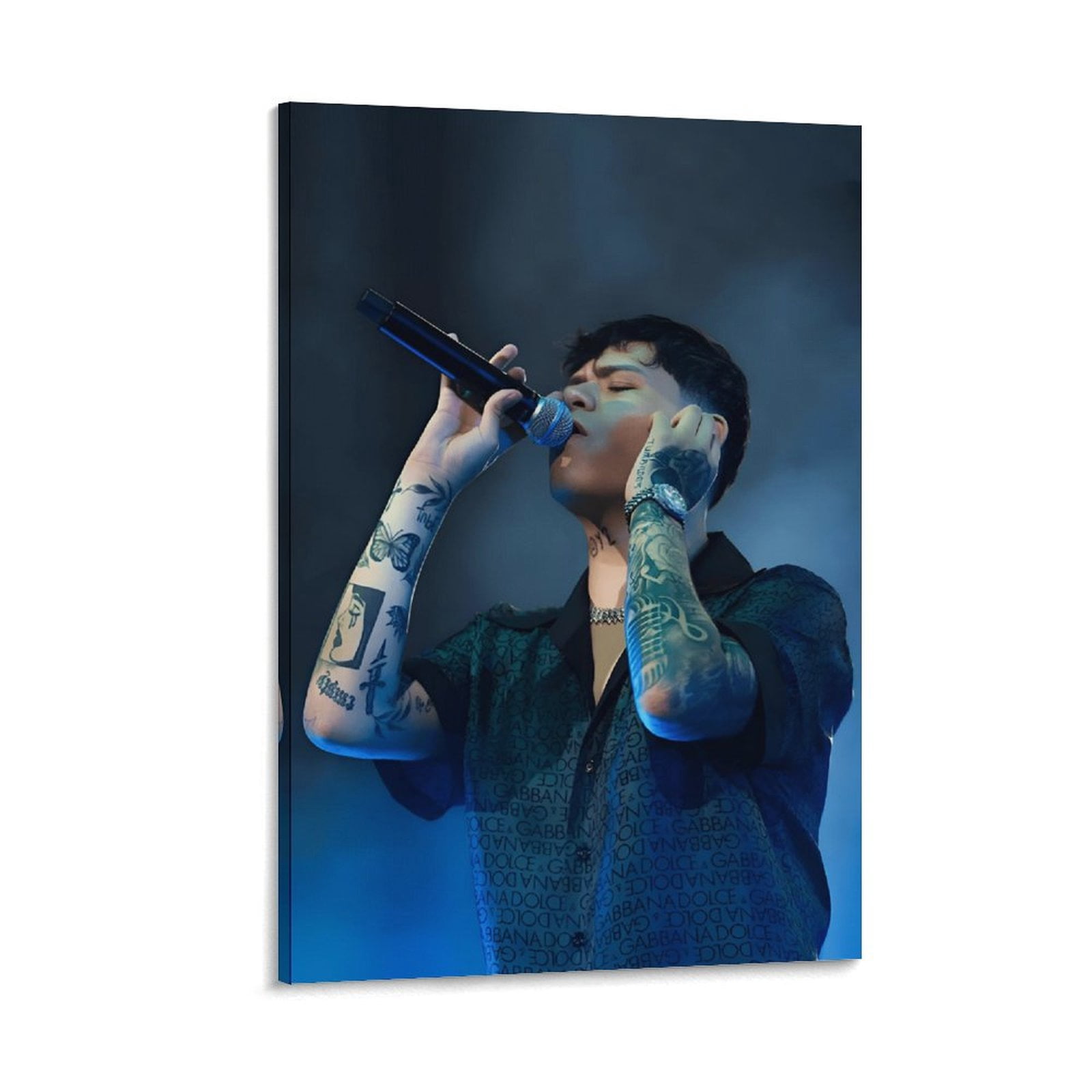 Poster Junior H Art Singer Canvas Poster Wall Art Picture Prints ...