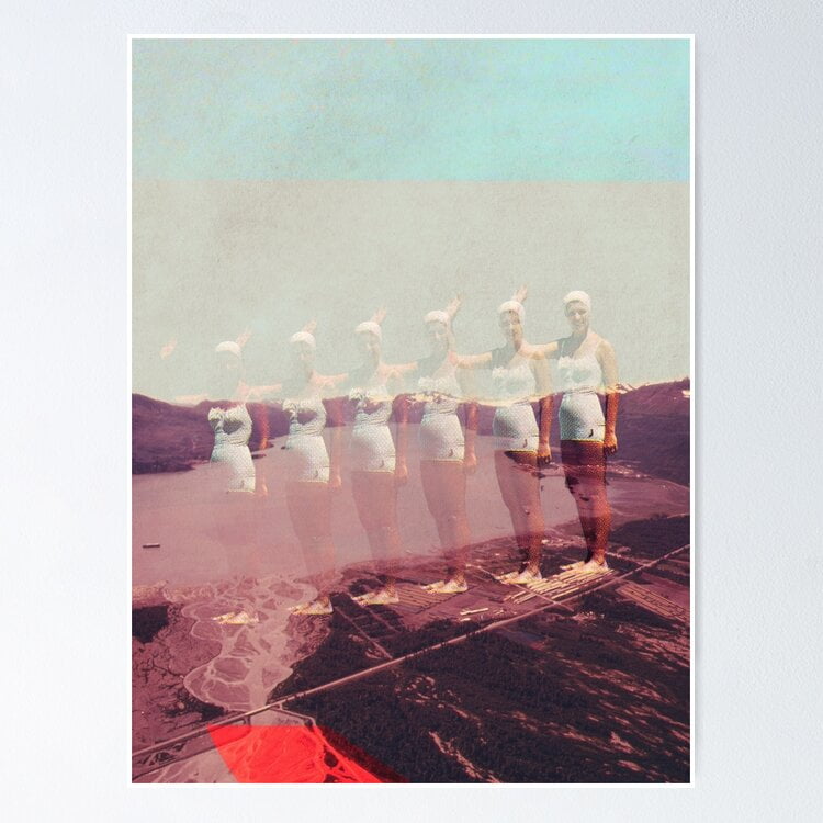 Poster Just A Fading Memory Poster - No Framed, Vintage Wall Art ...