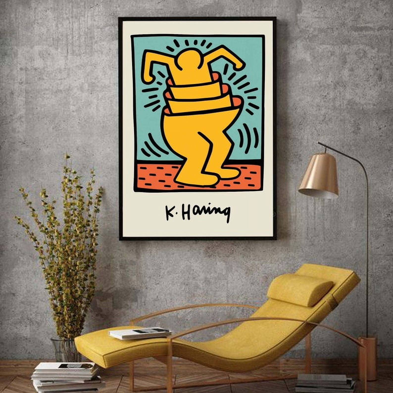 POSTER Keith Haring Art Print, Keith Haring Poster, Keith Haring ...