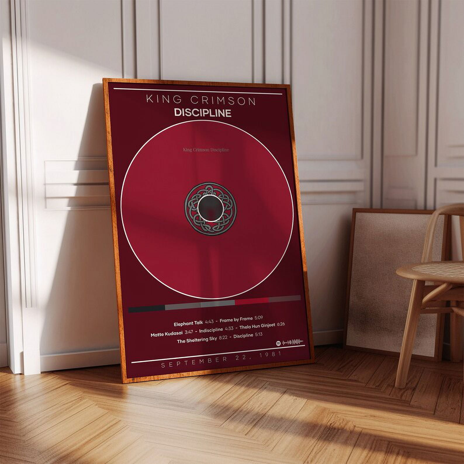 Poster King Crimson Poster | Discipline Poster | Album Poster Print ...