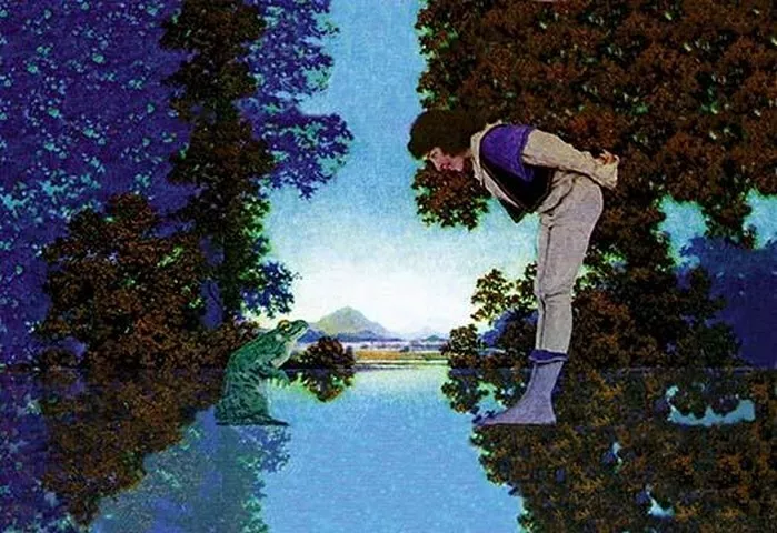 Poster Knave And Frog Maxfield Parrish Print- UNFRAMED Poster Prints ...