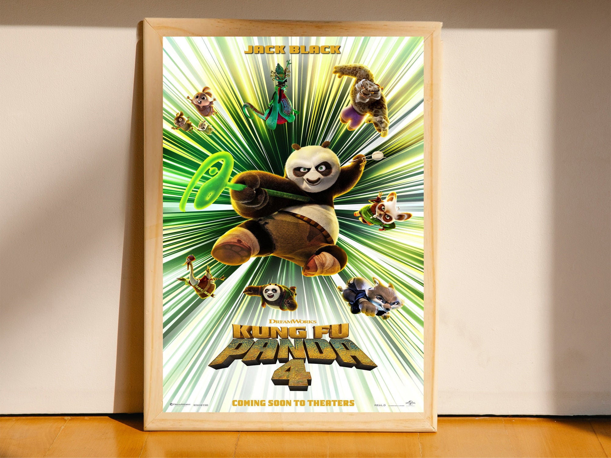 Poster Kung Fu Panda 4 Movie Posters|Poster collectibles|Poster |house ...