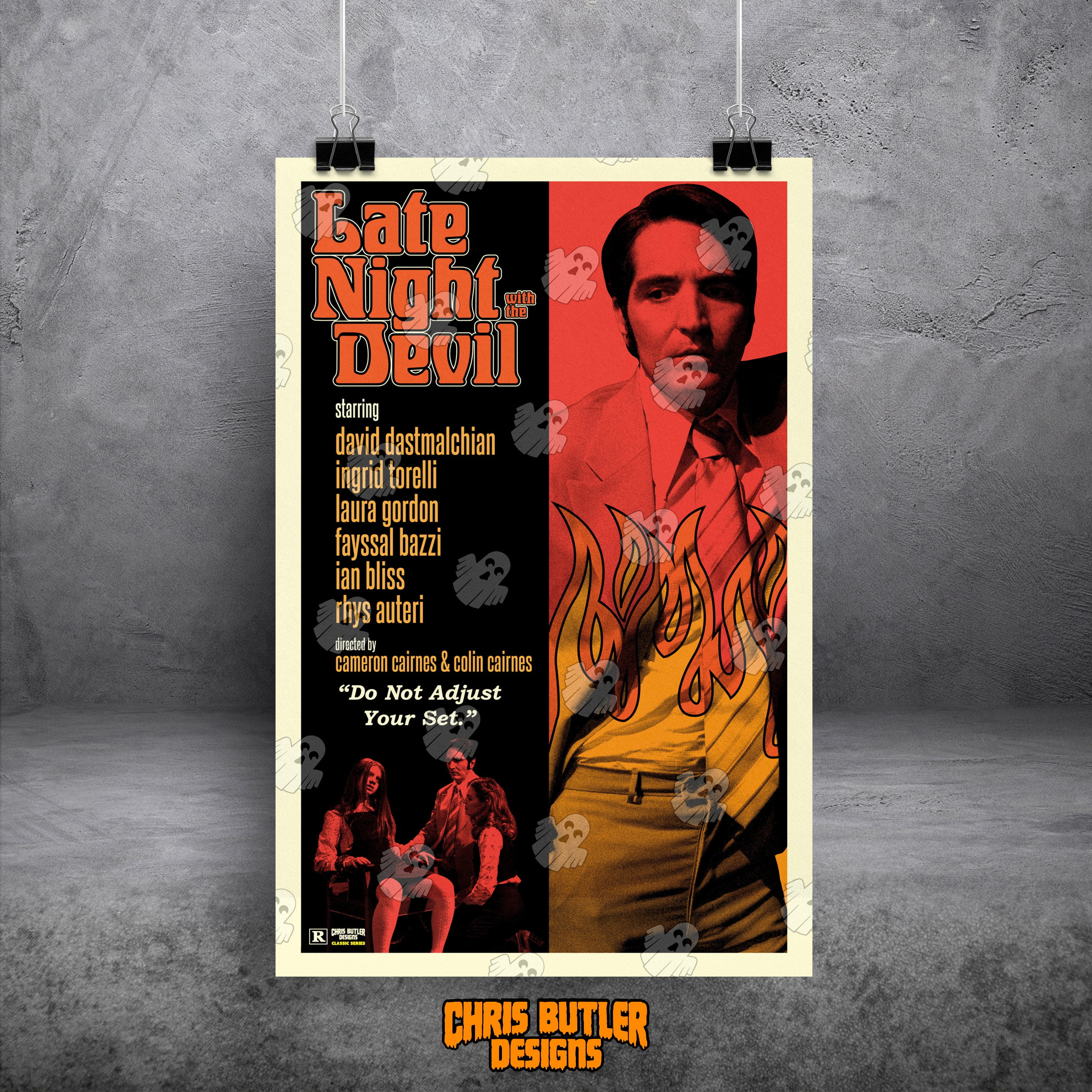 POSTER Late Night With The Devil (Classic Series) Movie Poster-UNFRAMED ...