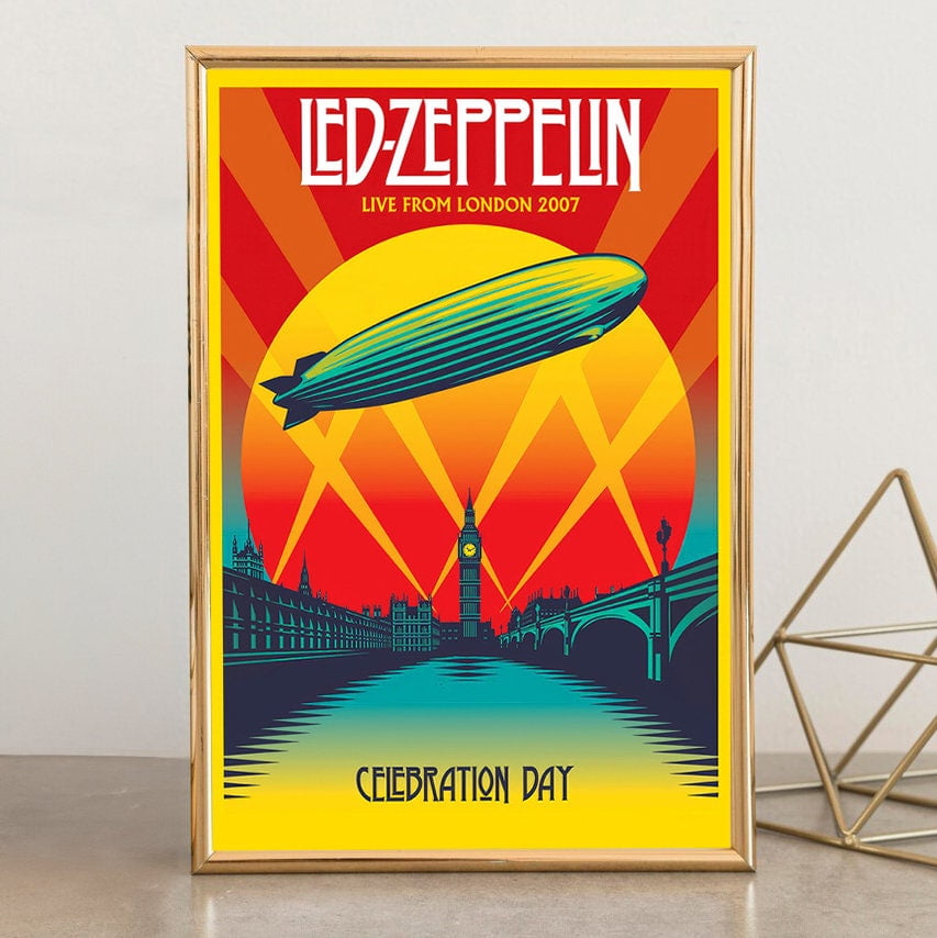 Poster Led Zeppelin. Celebration Day Movie Posters - Art Prints - Movie ...
