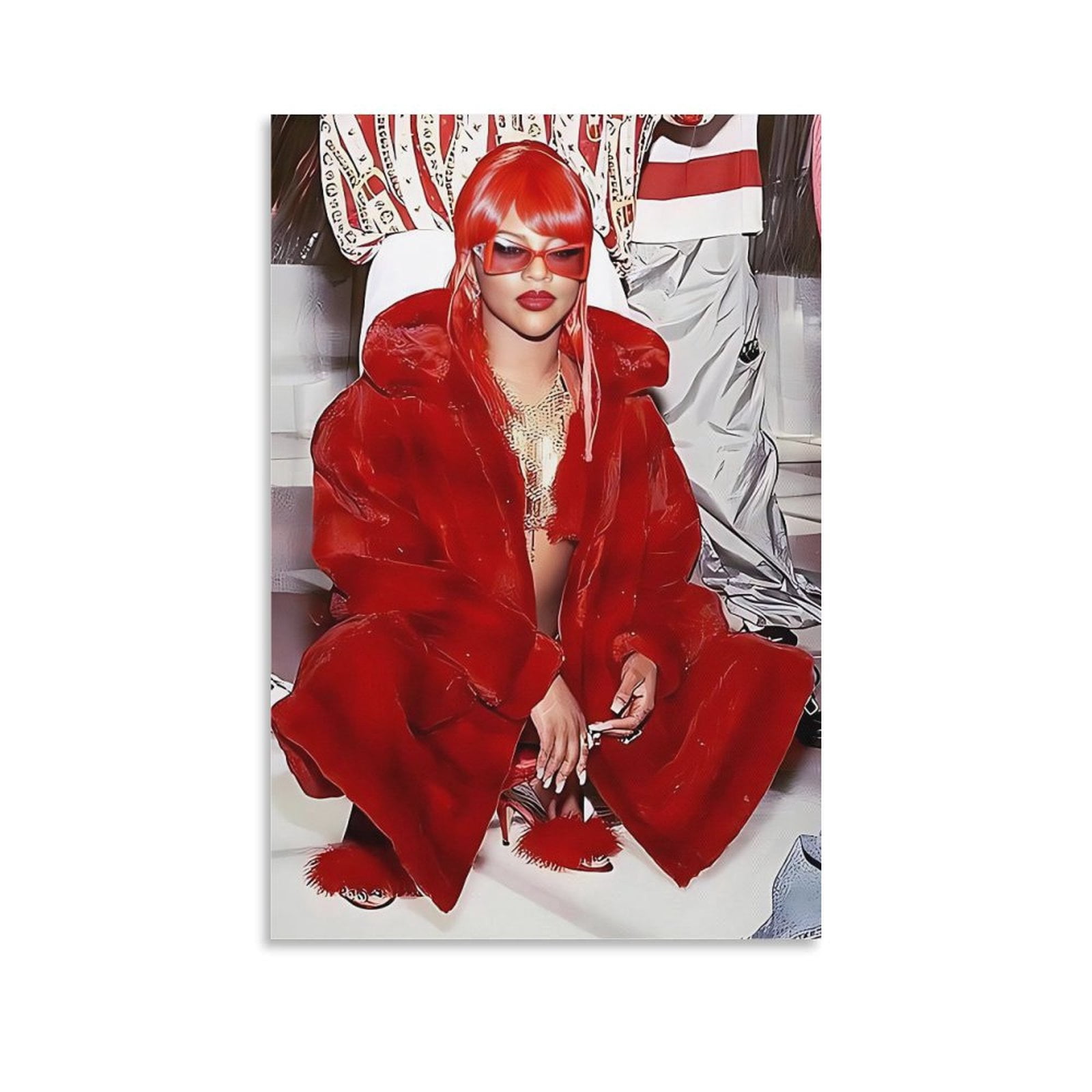 Poster Lil' Kim Performer Art Wall Art Poster Gifts Bedroom Prints Home ...