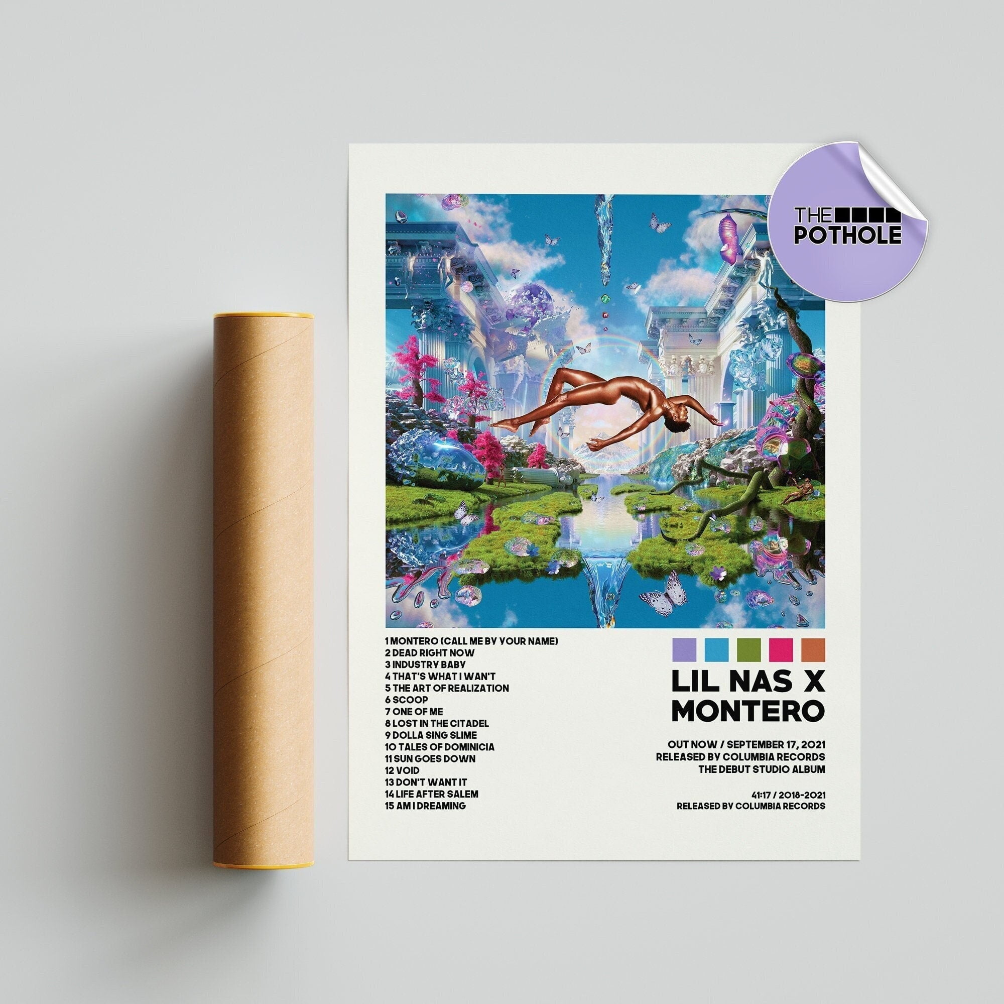 Poster Lil Nas X Posters / Montero Poster / Lil Nas X, Montero / Album ...