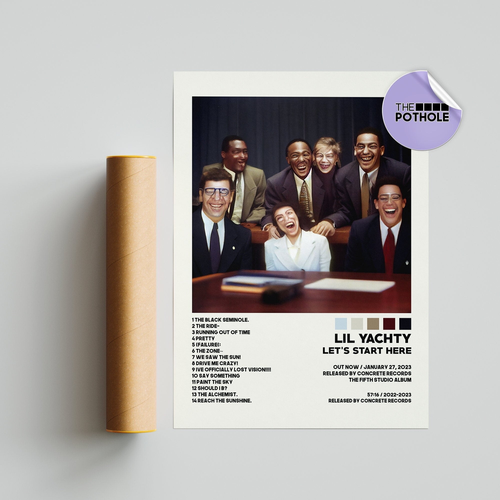 Poster Lil Yachty Posters / Let's Start Here Poster, Tracklist Poster ...