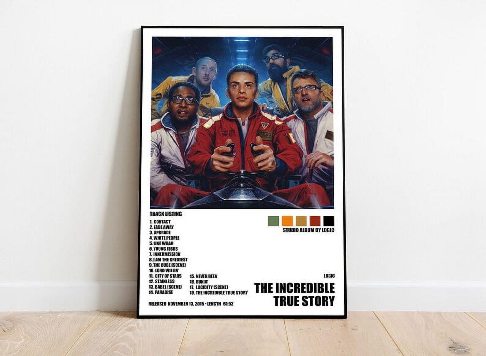Poster Logic - The Incredible True Story Poster | Album Cover Poster ...